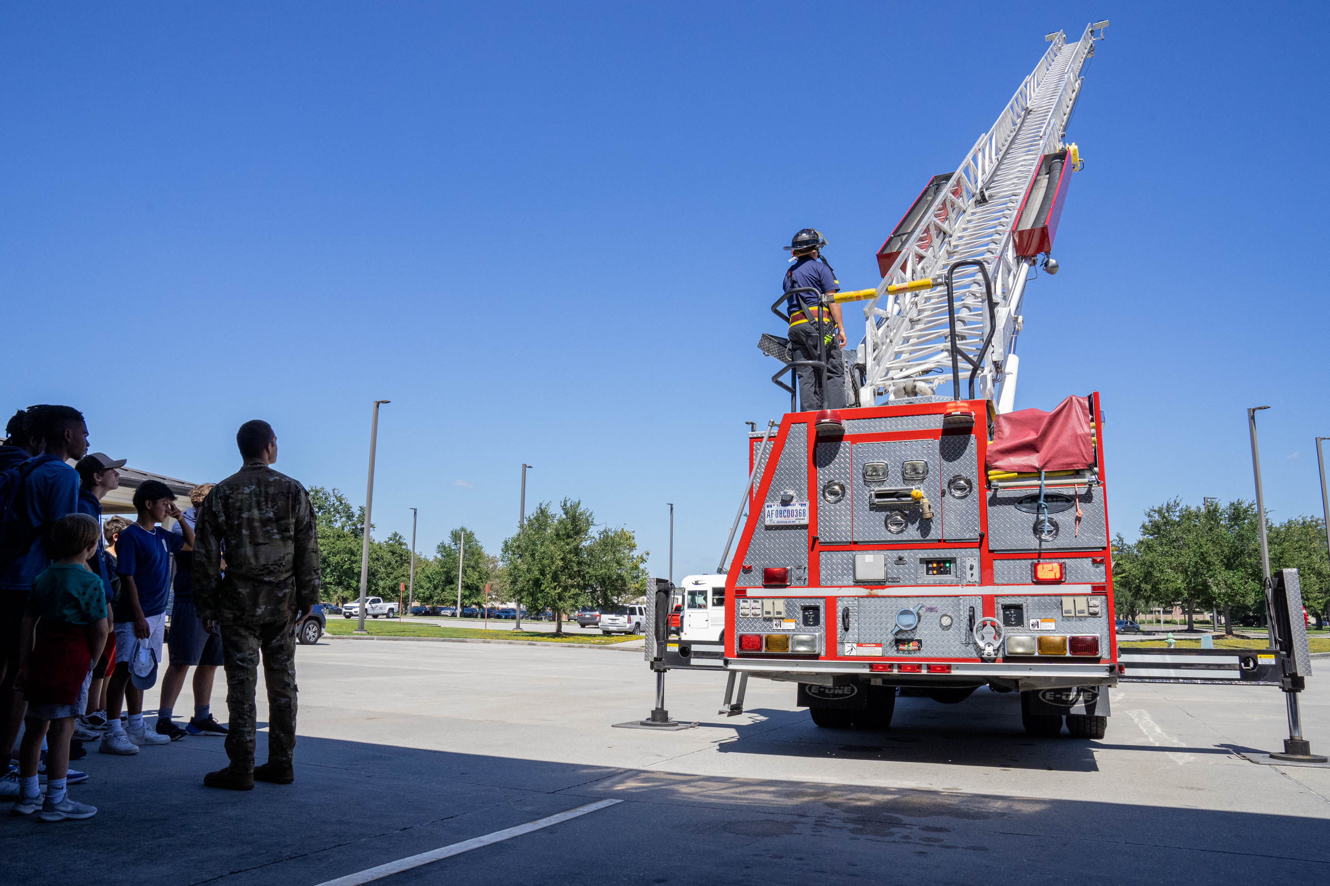 81st TRW CD & Yellowhammer Futbol Club Members tour Keesler AFB > Air ...