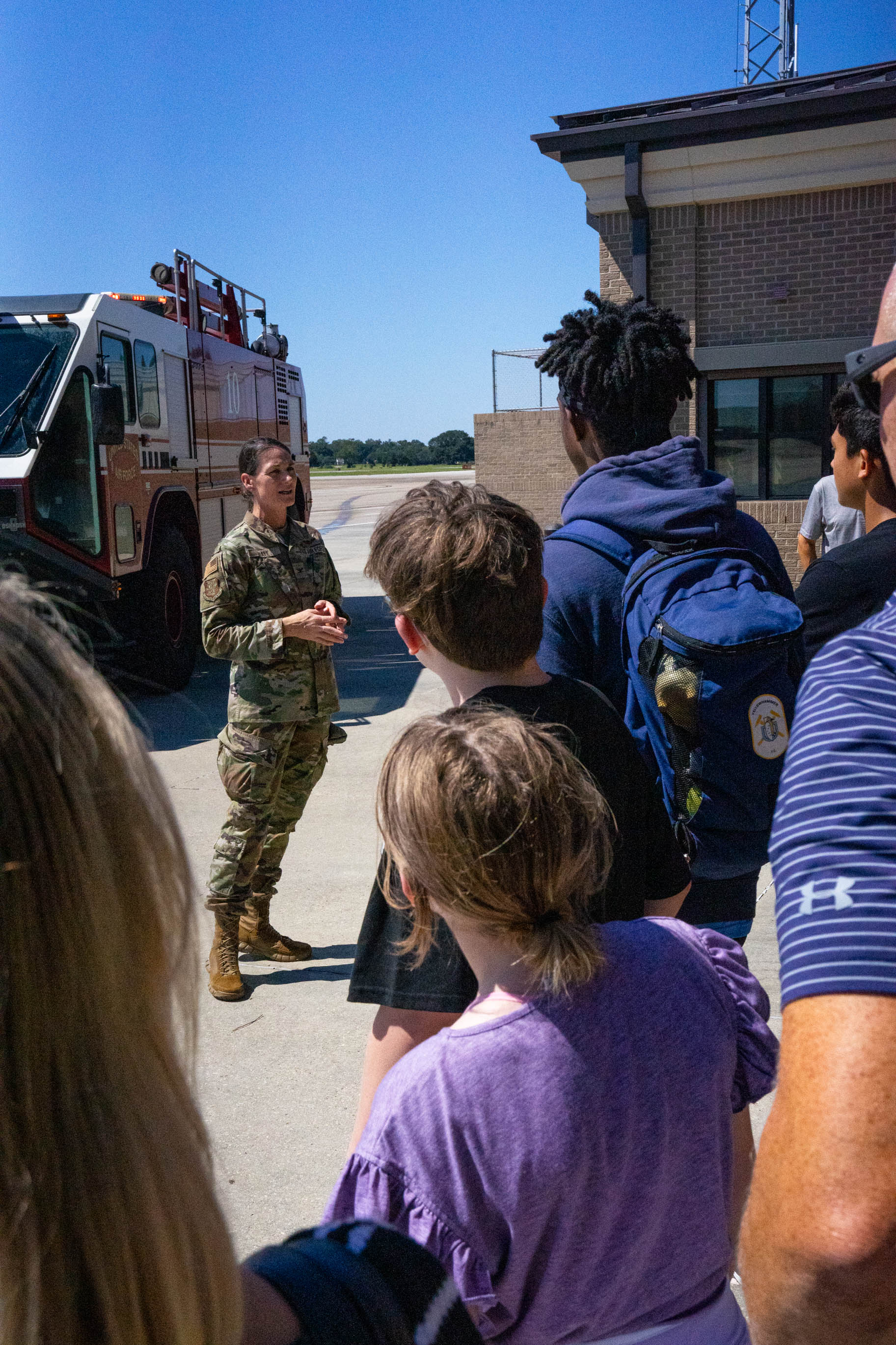 81st TRW CD & Yellowhammer Futbol Club Members tour Keesler AFB > Air ...