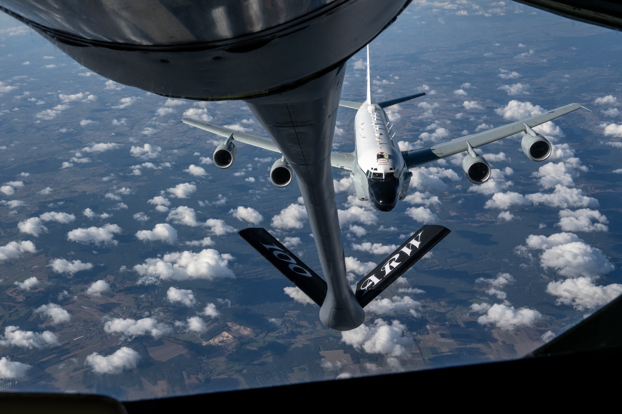 100th ARW supports RAF RC-135 1st full transit of NATO air space ...