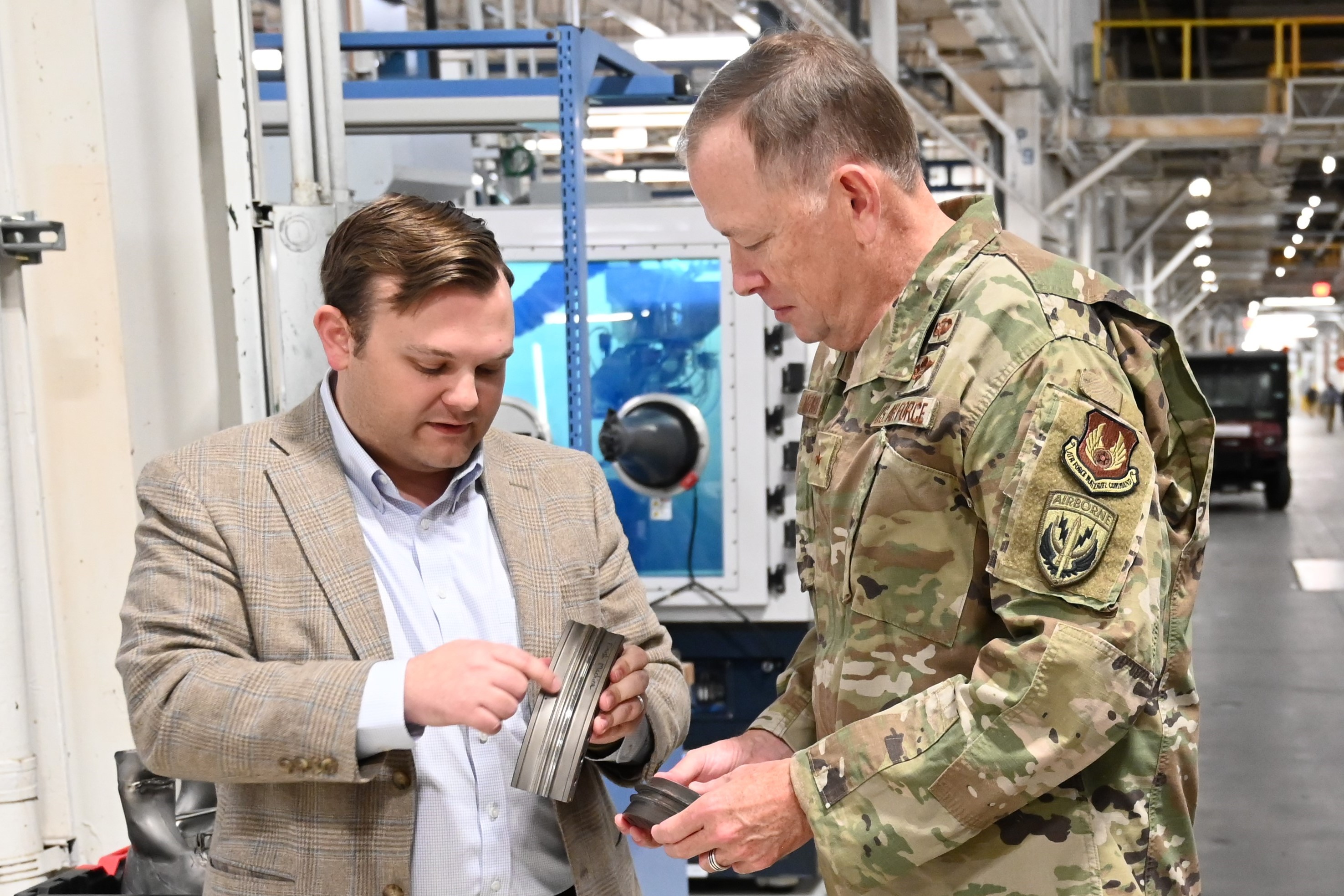 Brig. Gen. Preston McFarren’s Oklahoma City Air Logistics Complex immersion > Tinker Air Force ...