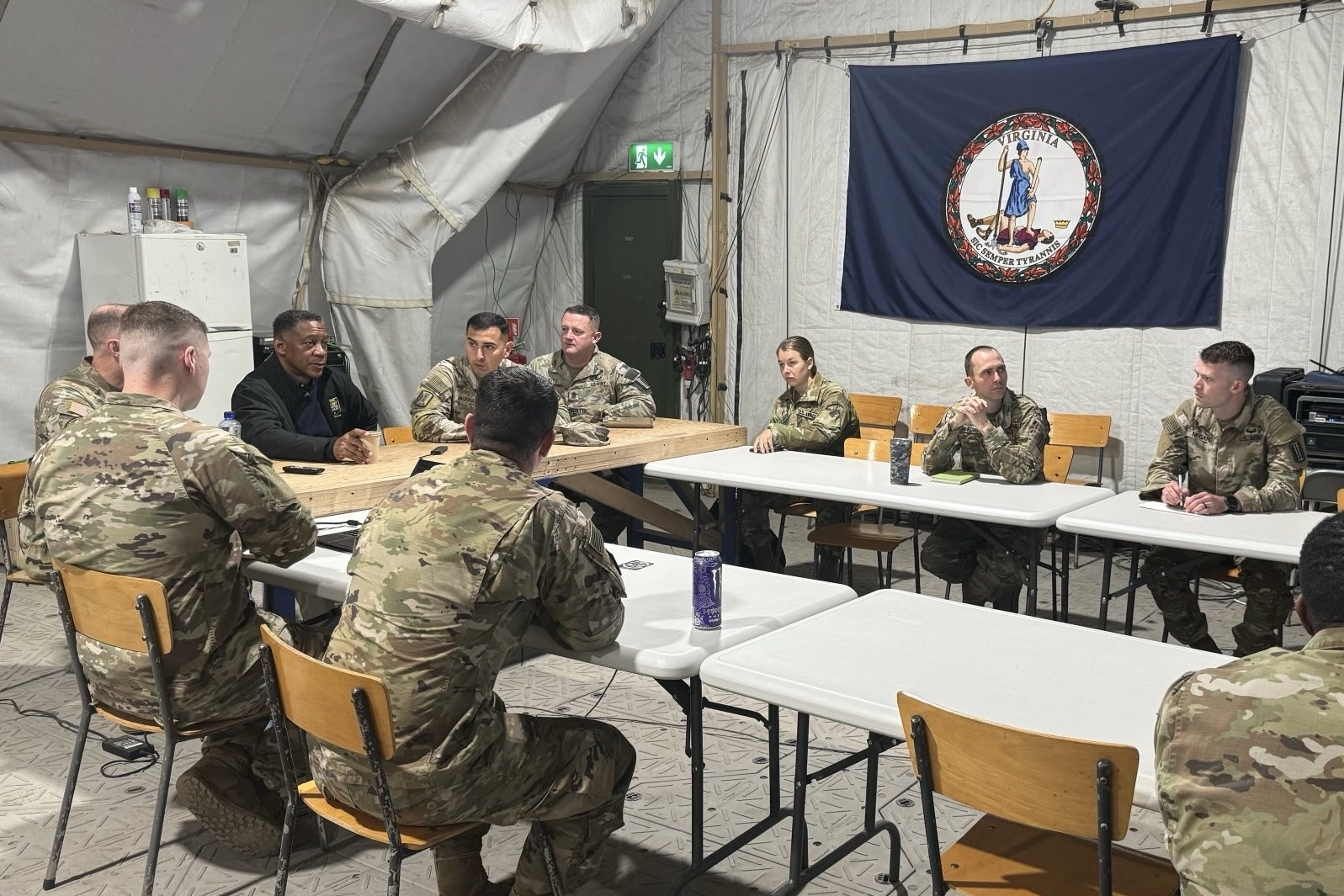 Crenshaw, Ring visit 529th CSSB Soldiers in Poland > Virginia National ...