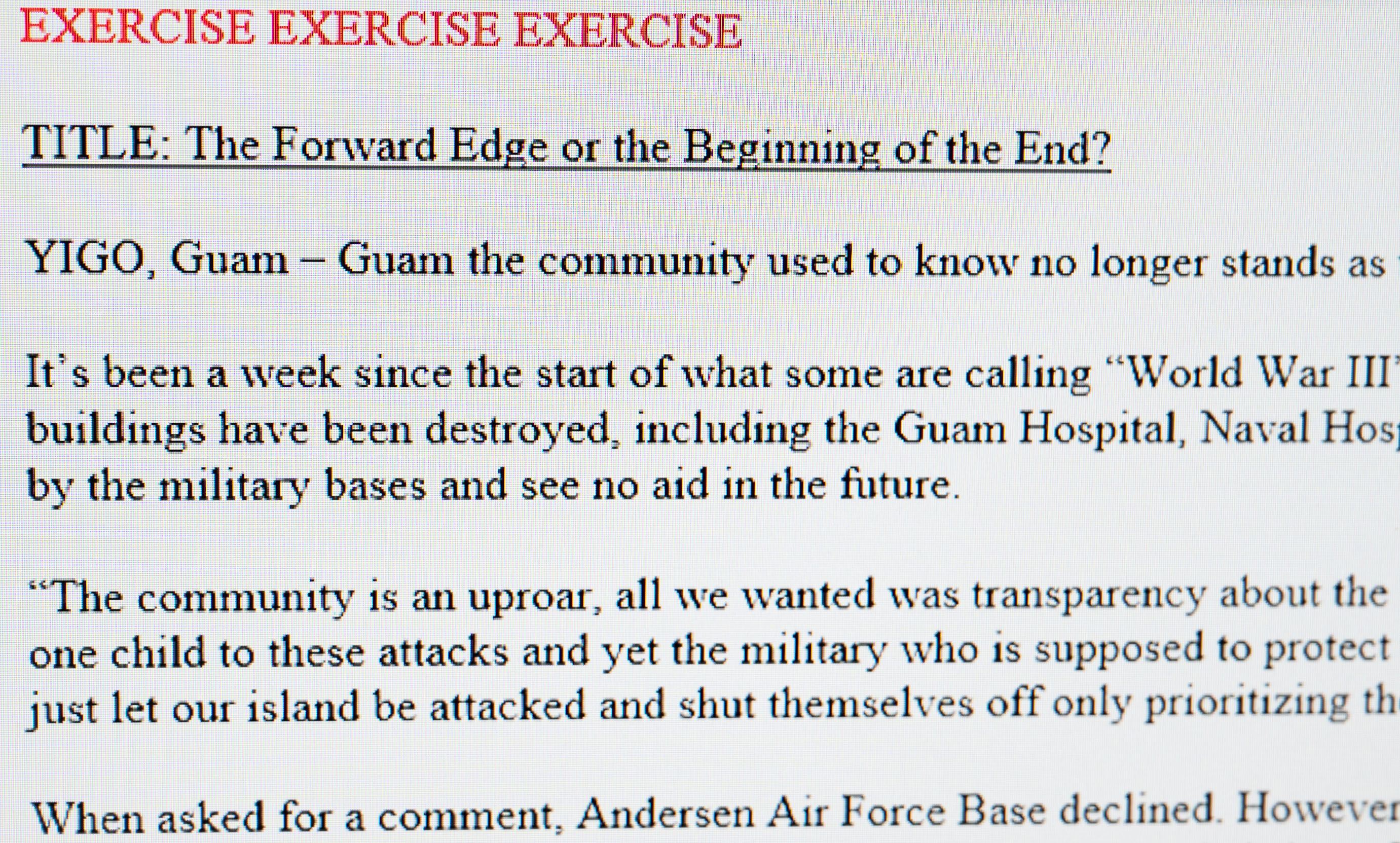 Slingstone 24-4: Information Warfare > Andersen Air Force Base ...