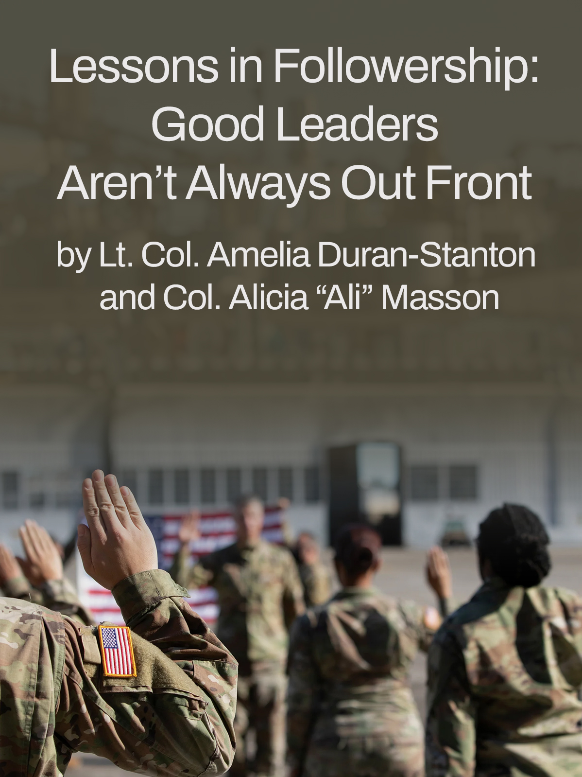 CMSAF Leadership Library: November 2024 > Air Force > Article Display