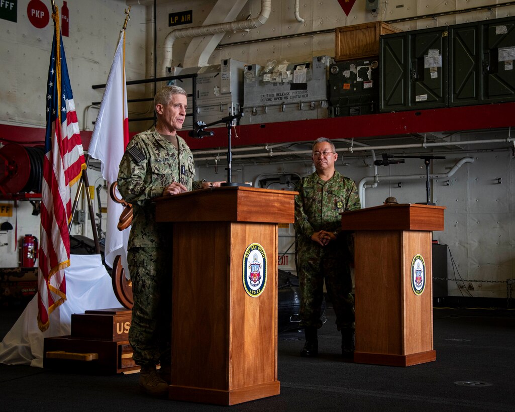 Commander, U.S. Pacific Fleet and Chief of Staff, Joint Staff, Japan ...