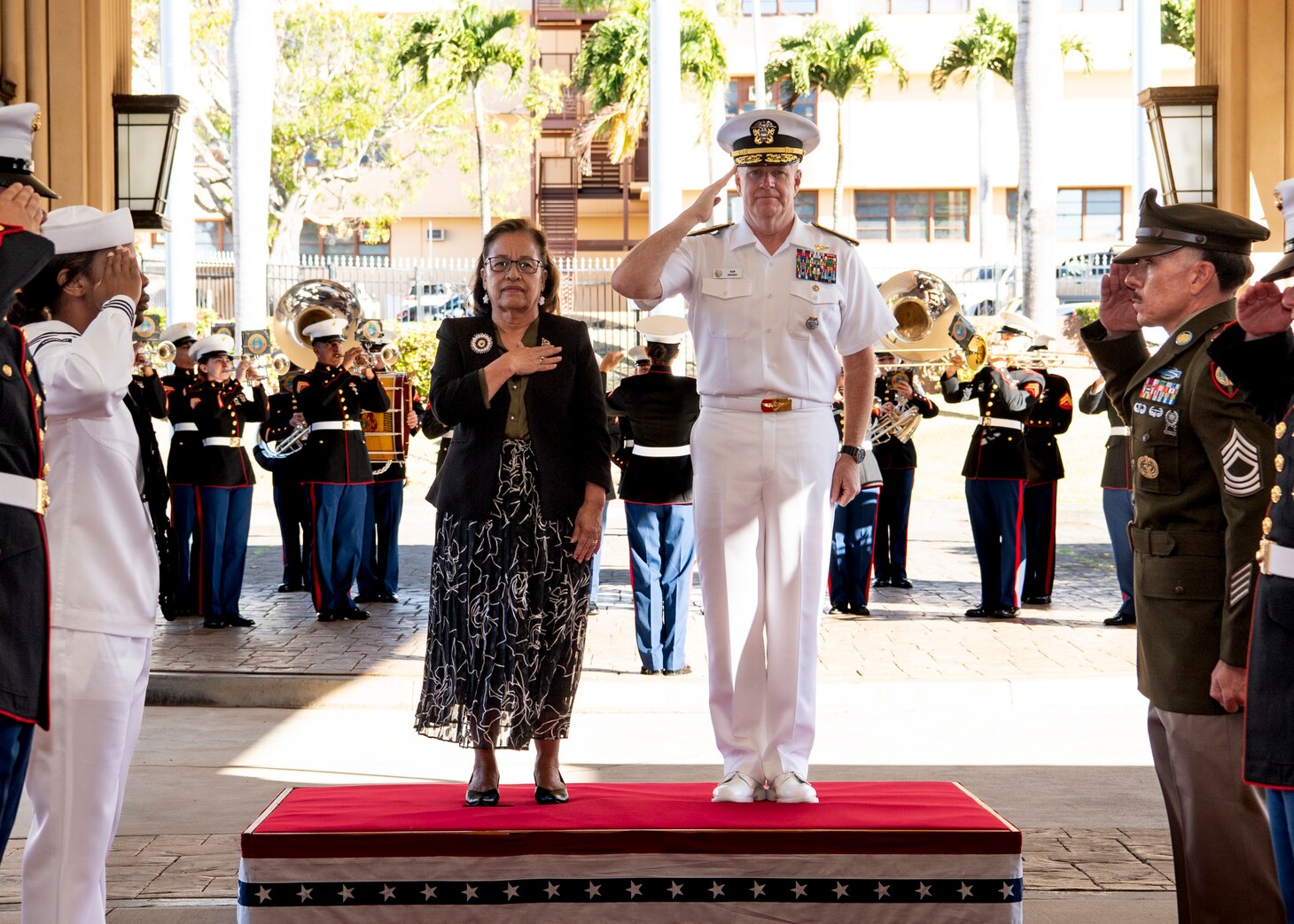 USINDOPACOM hosts Republic of the Marshall Islands President Hilda ...