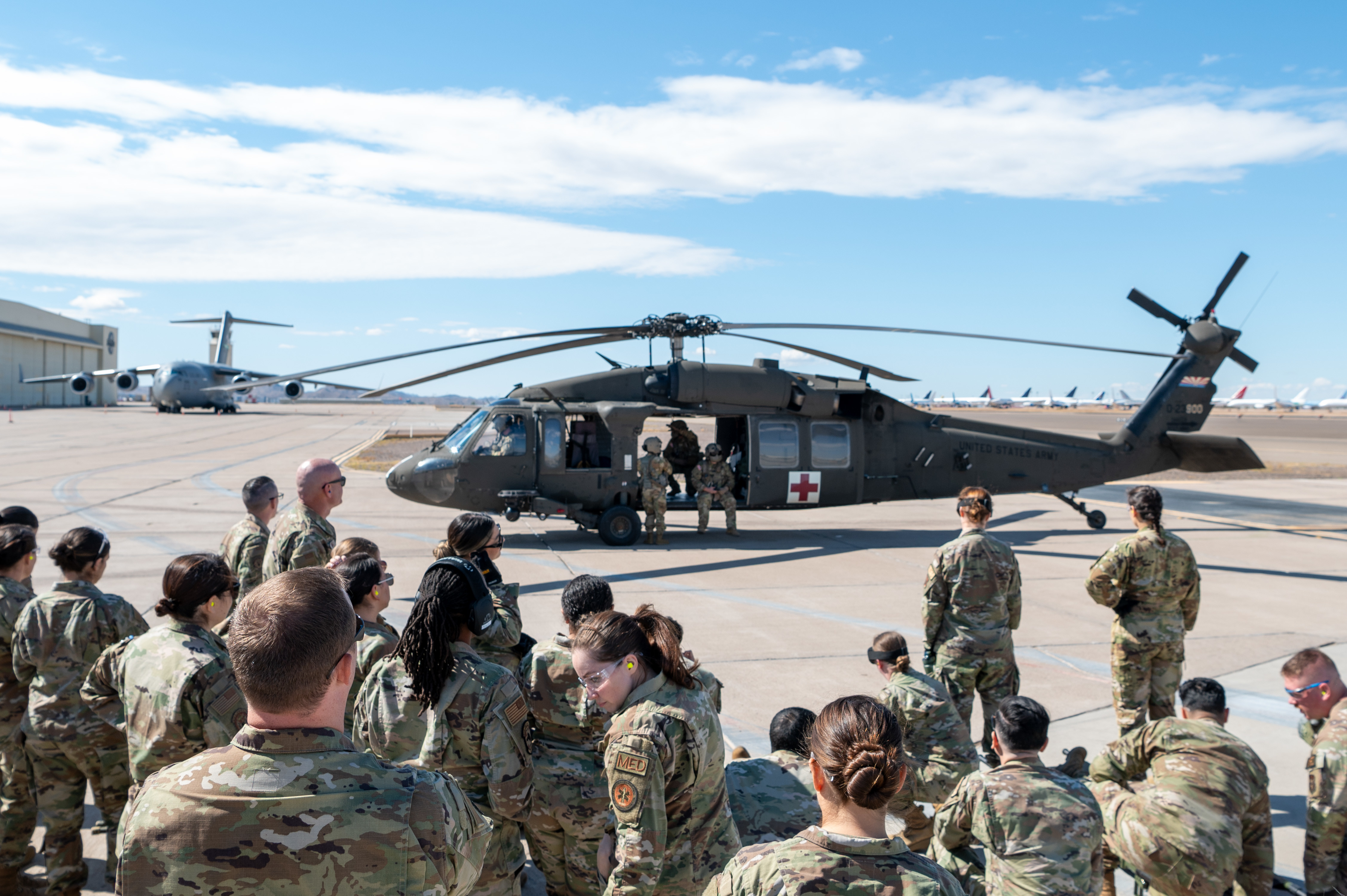 Airmen, Soldiers team up: Strengthen Joint Interoperability with UH-60 ...