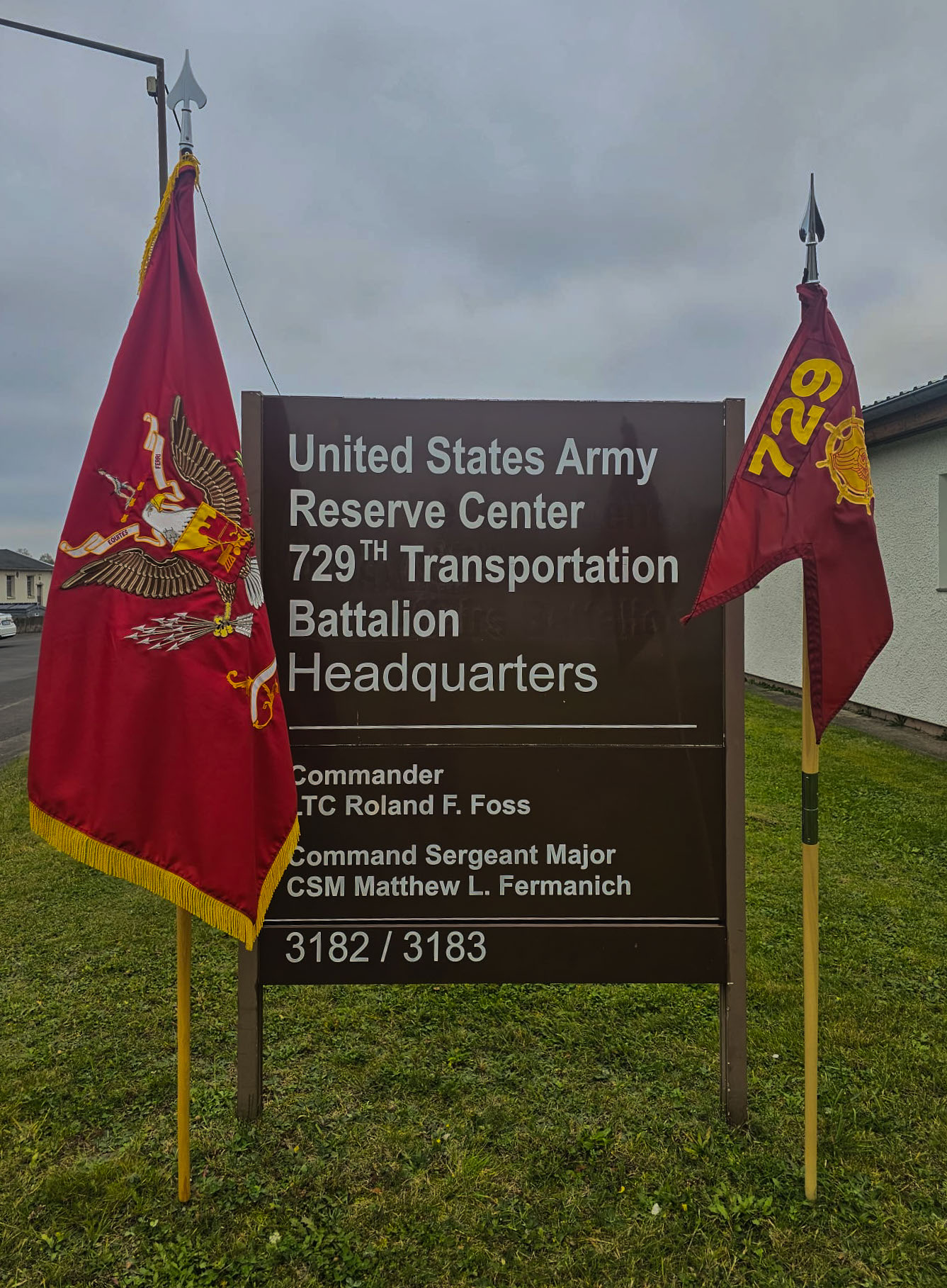 Historic colors returned to transportation battalion in Europe > U.S ...