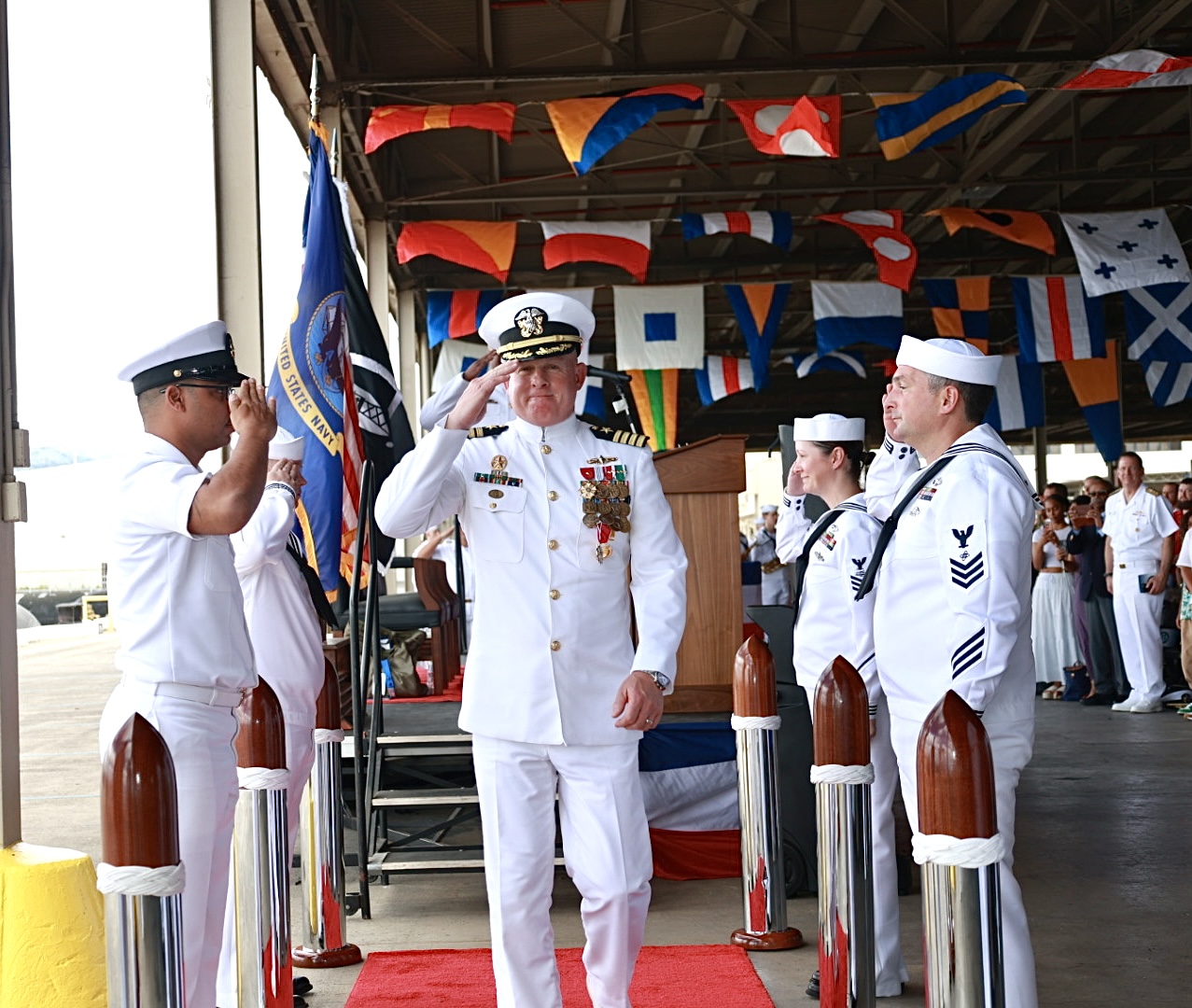 Commander, Naval Surface Group, Middle Pacific Change of Command ...