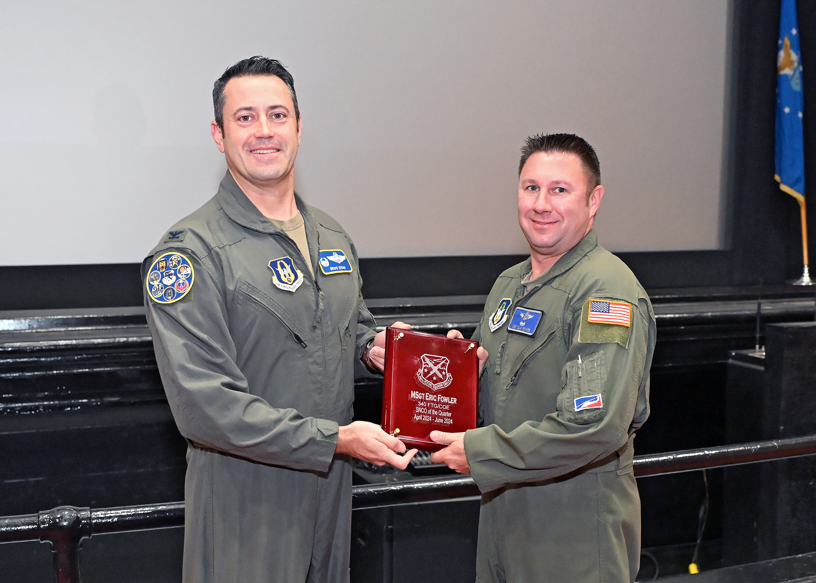 340th FTG highlights top performers, readiness during fall MUTA