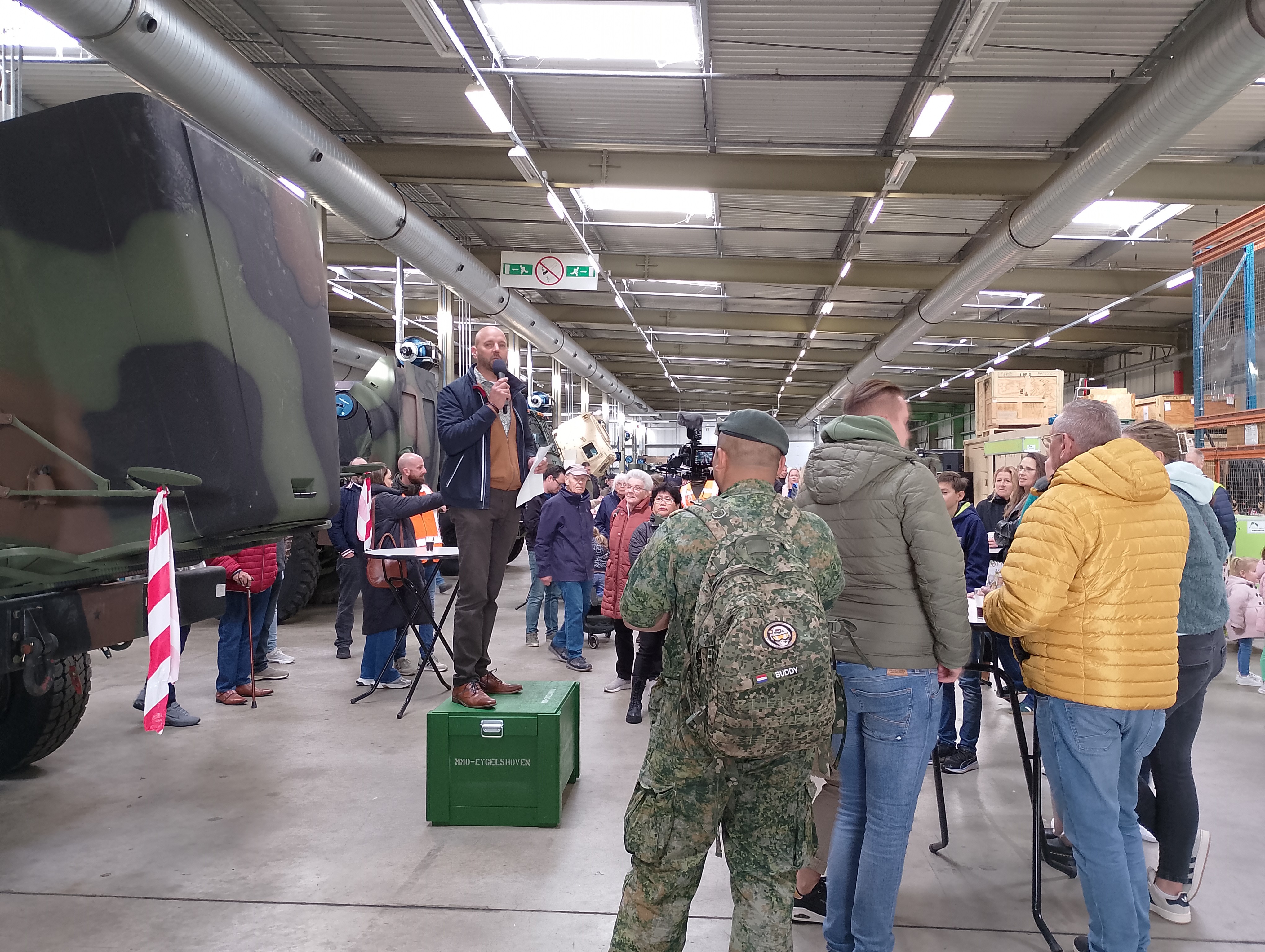Dutch Ministry of Defense workforce at Eygelshoven hosts family day ...