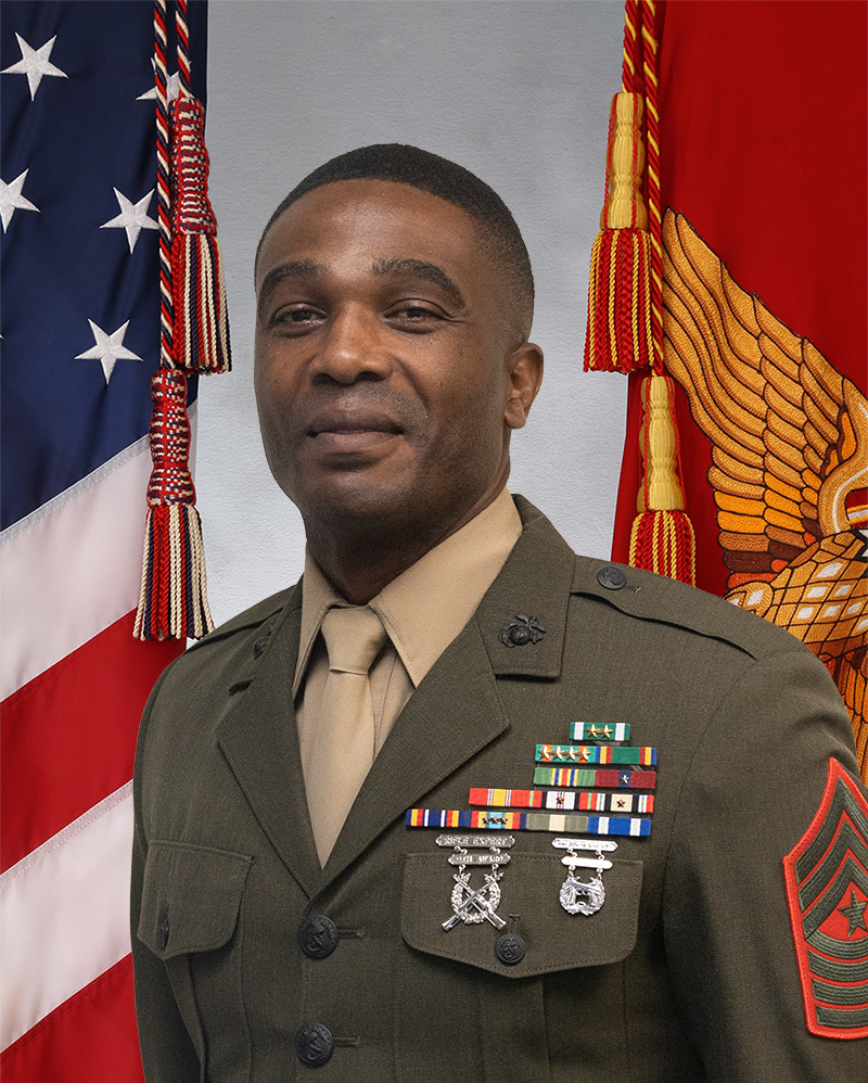 Sgt. Maj. Jerome S. Jones > 6th Marine Corps District > Biography
