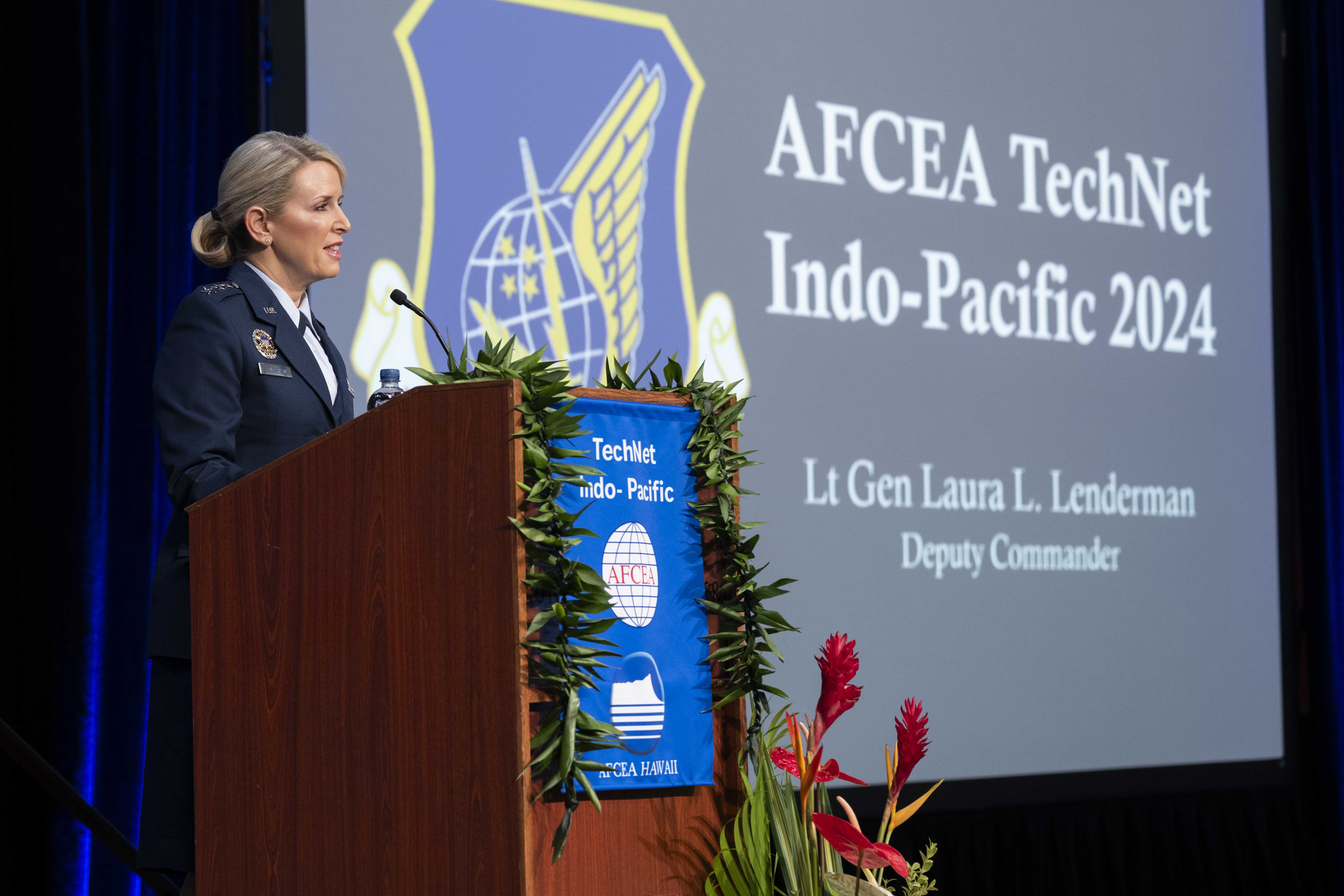 Lt. Gen. Lenderman emphasizes collaboration, innovation at AFCEA ...