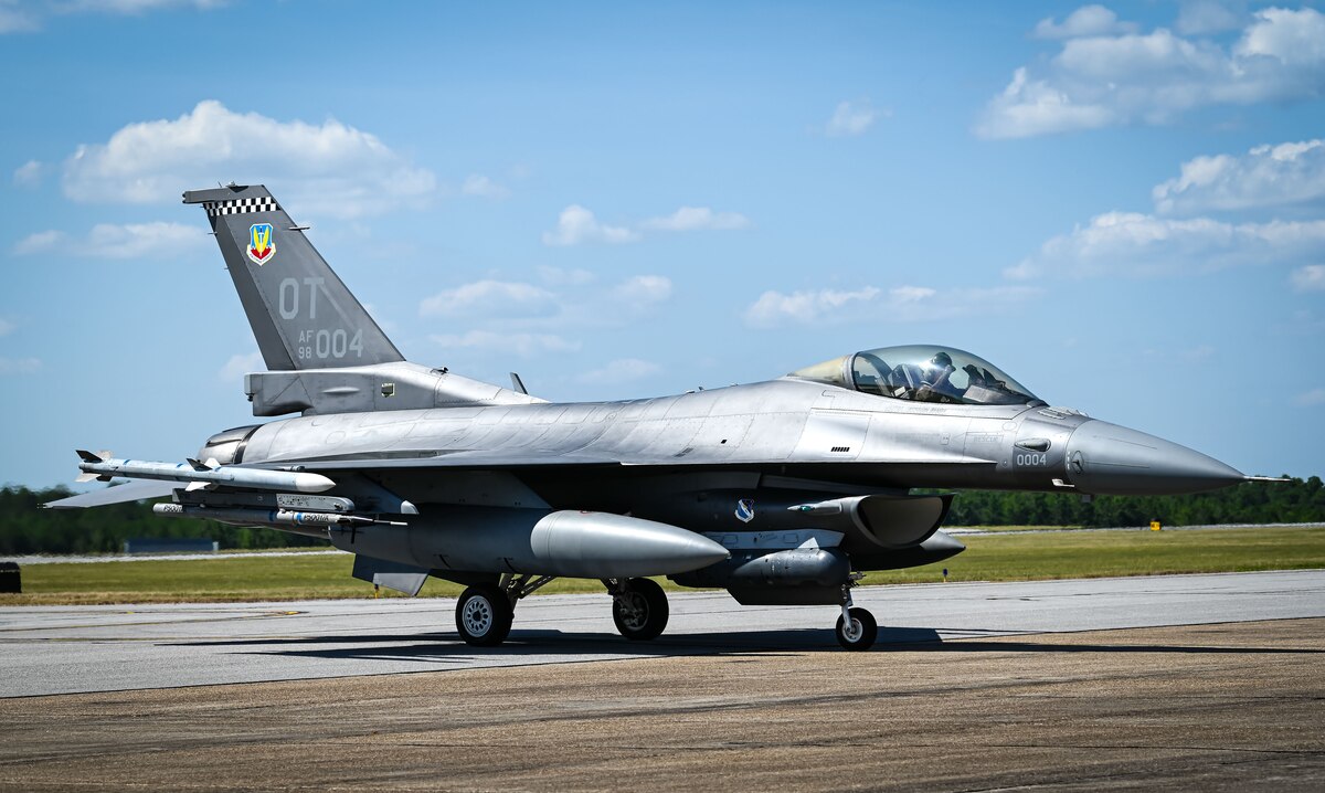 85th TES flies new F-16 electronic warfare suite > Air Combat Command ...