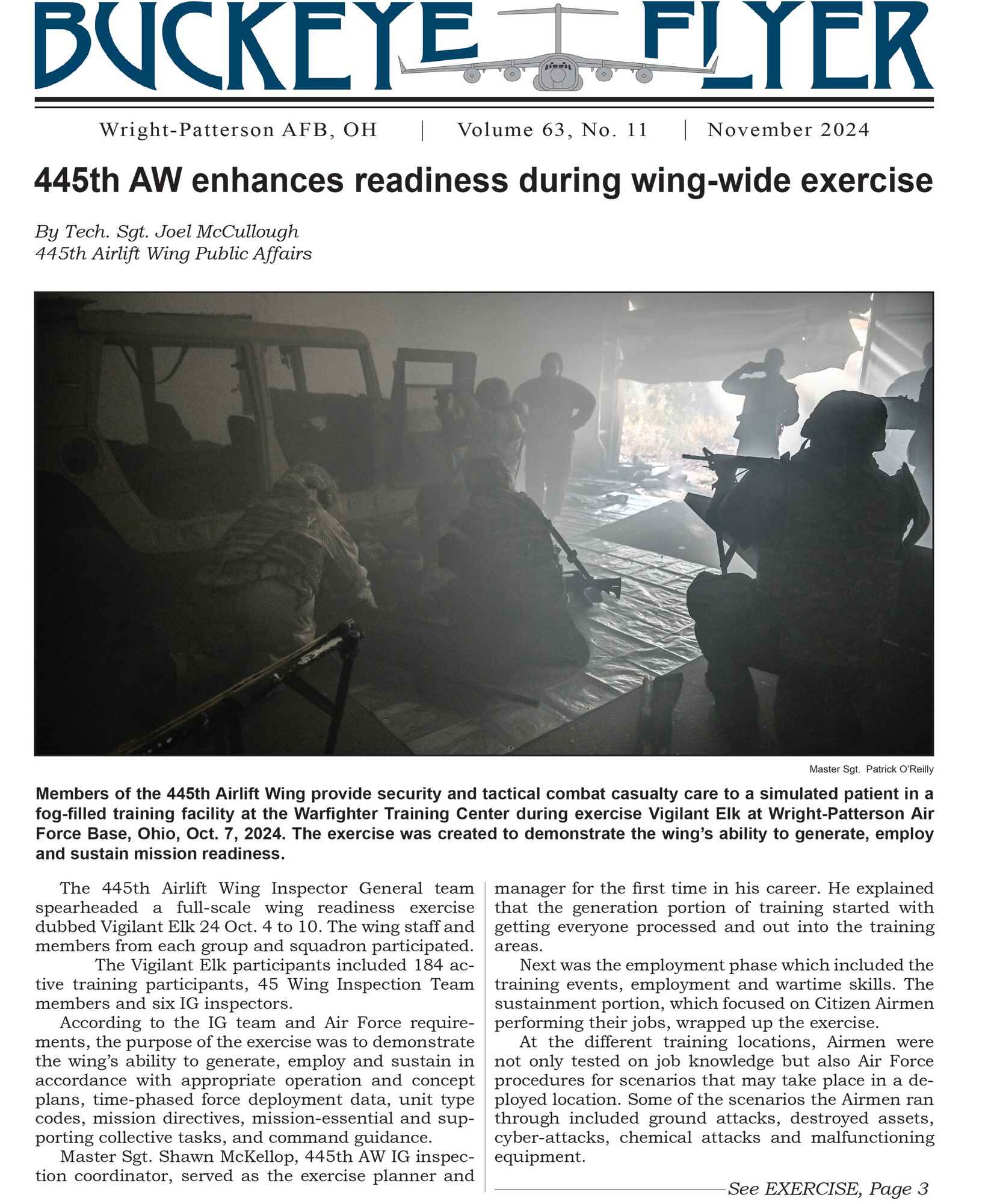 November Buckeye Flyer now available > 445th Airlift Wing > Article Display