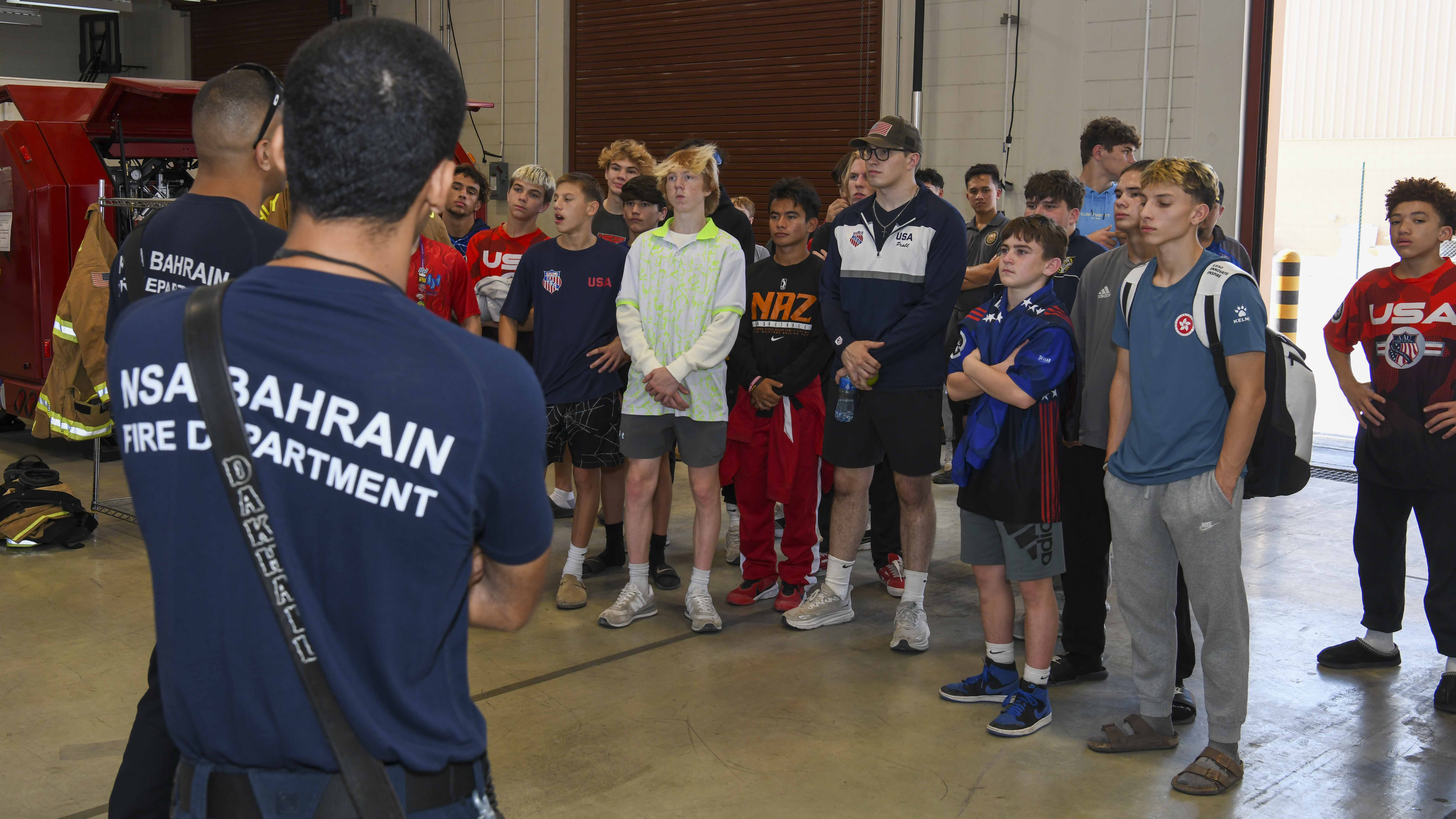 U.S.-based Student Athletes Visit NSA Bahrain > Commander, Navy Region ...