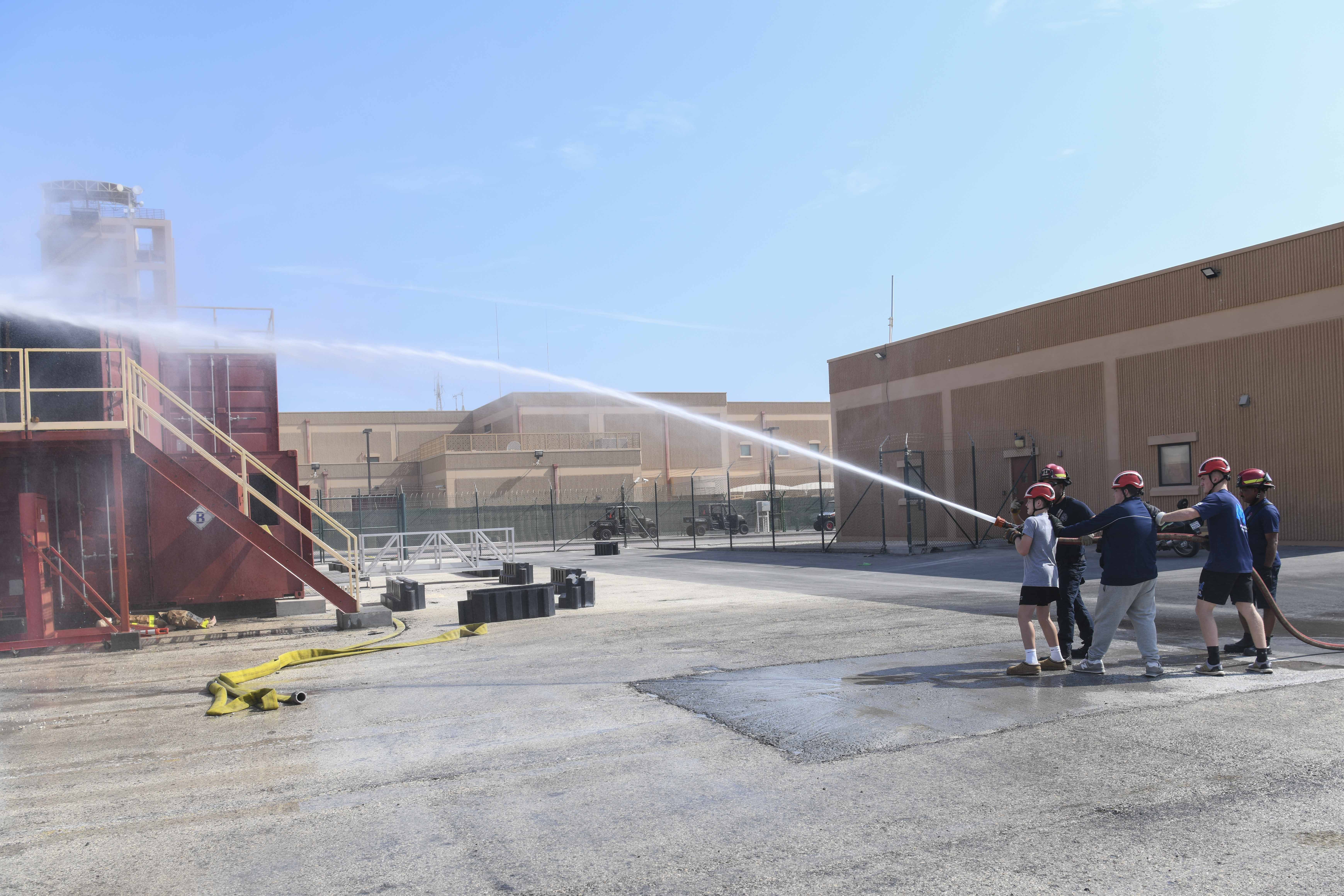 U.S.-based Student Athletes Visit NSA Bahrain > Commander, Navy Region ...