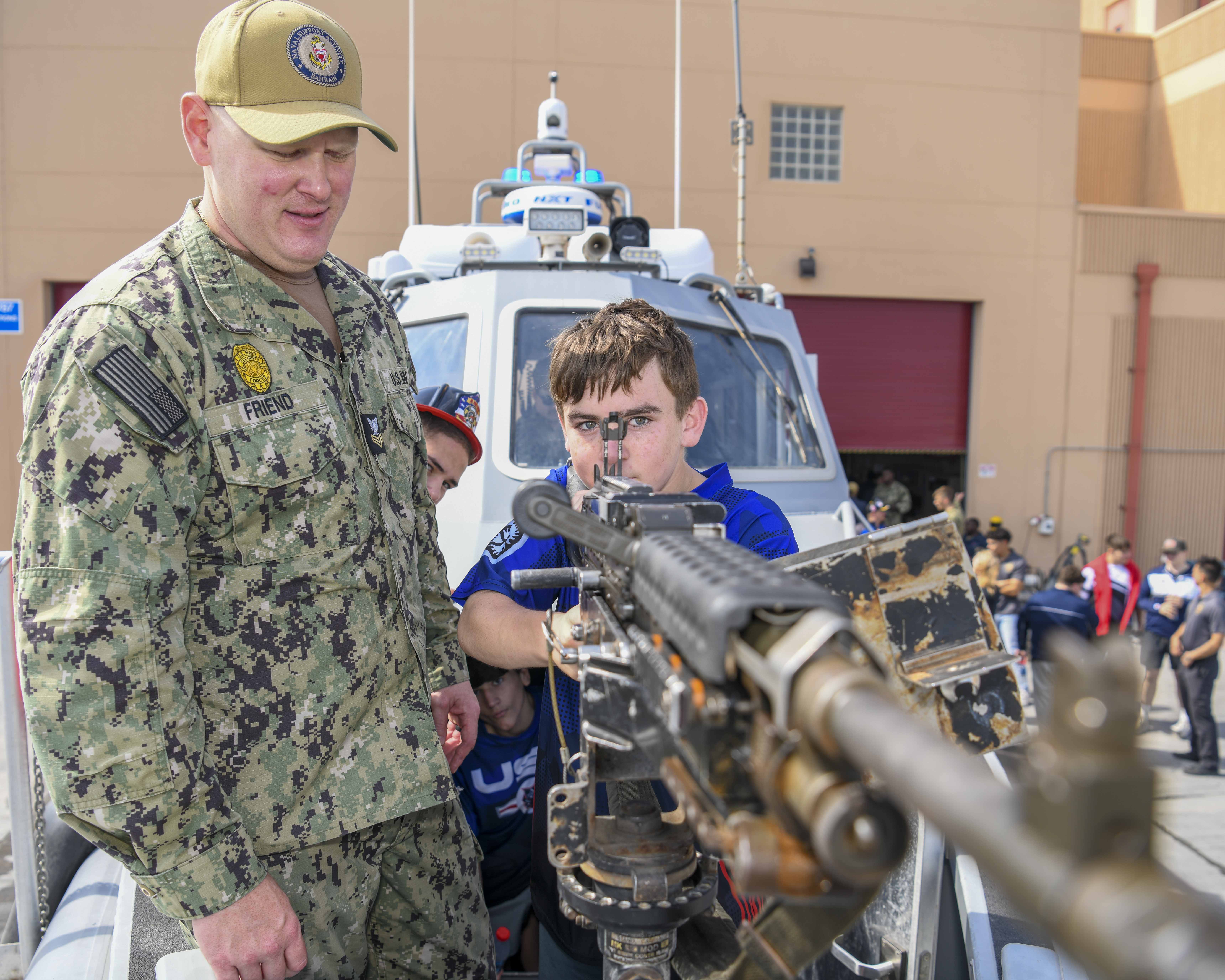 U.S.-based Student Athletes Visit NSA Bahrain > Commander, Navy Region ...