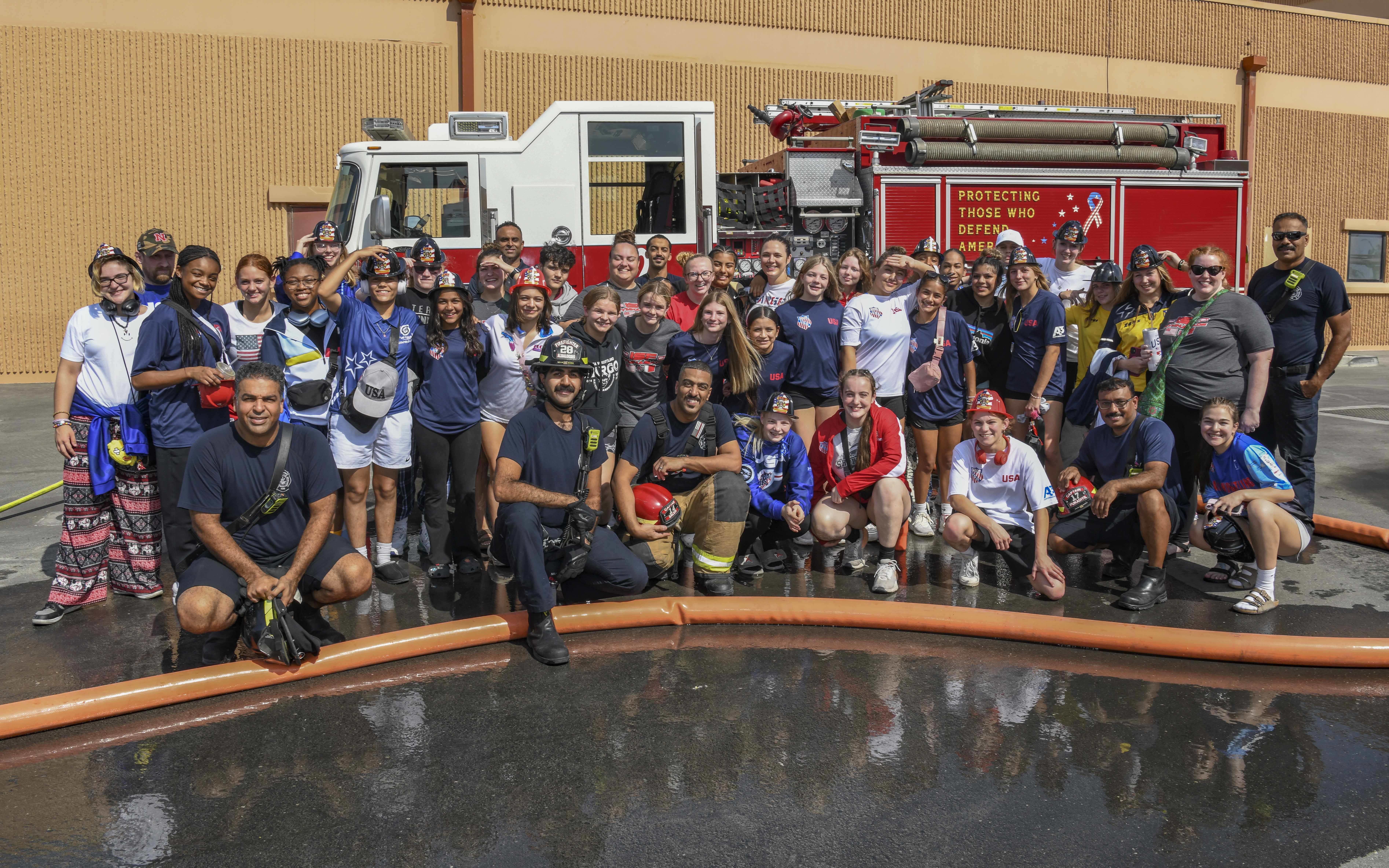 U.S.-based Student Athletes Visit NSA Bahrain > Commander, Navy Region ...