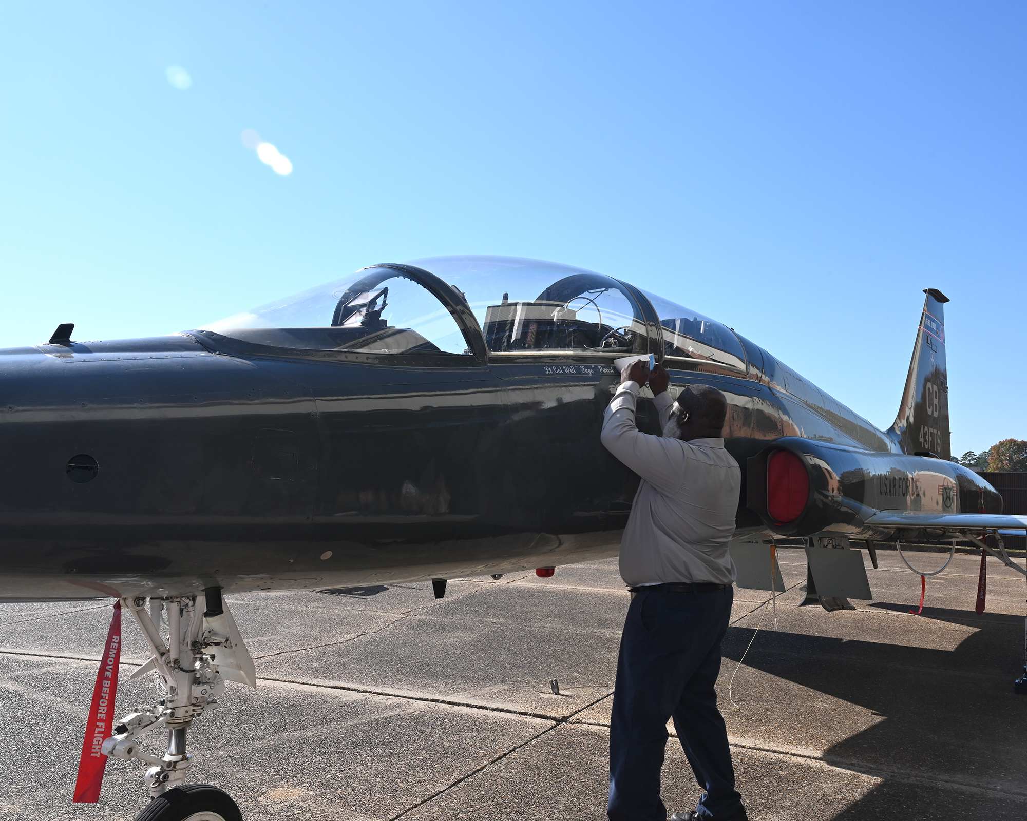 43rd Flying Training Squadron welcomes new commander > Air Education ...