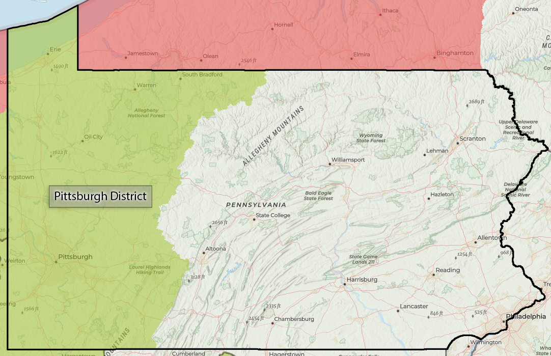 Regulatory Program Pennsylvania Great Lakes And Ohio River Division