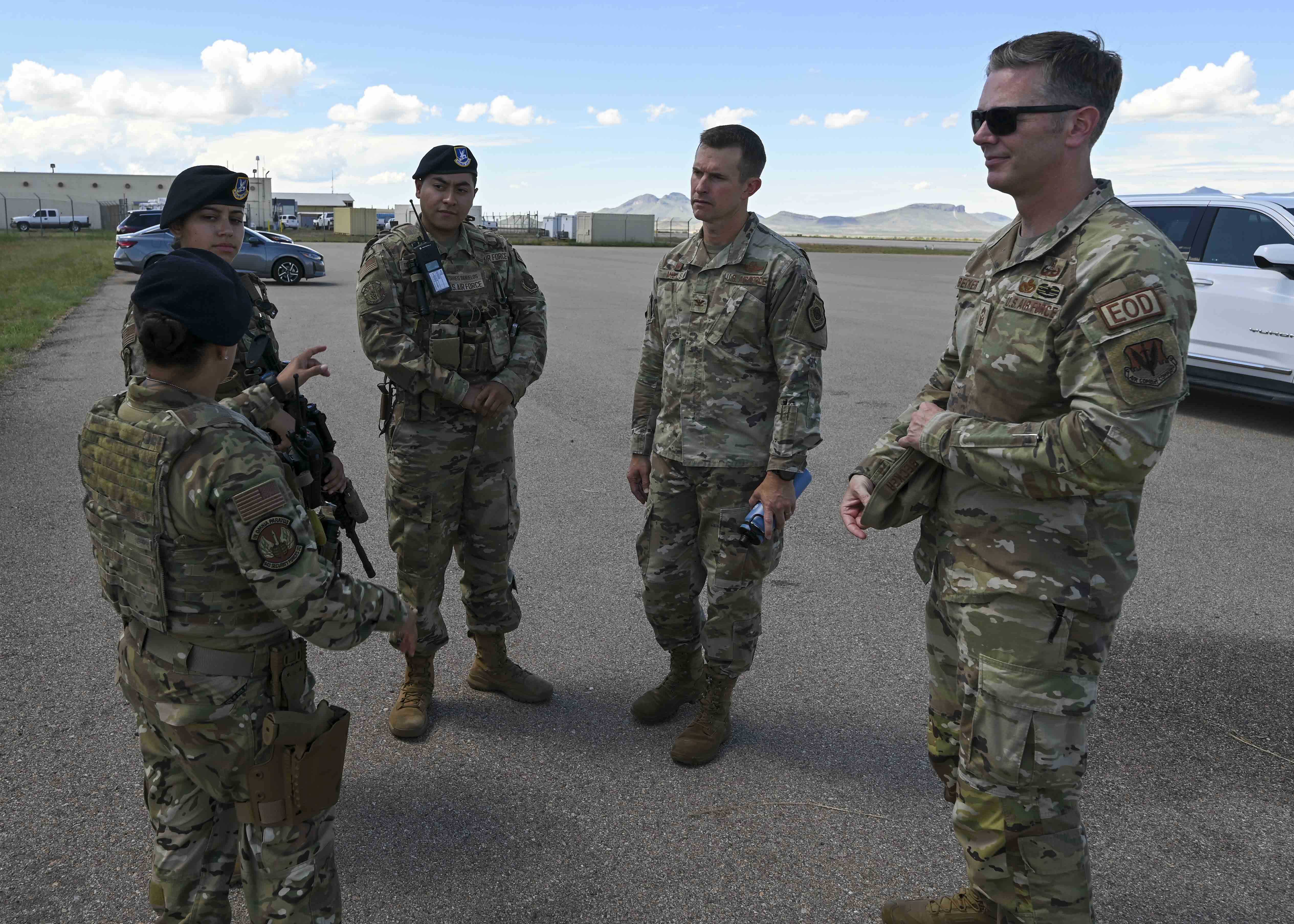 Command team visits airmen: Mosaic Lightning 24-02 > Davis-Monthan Air ...