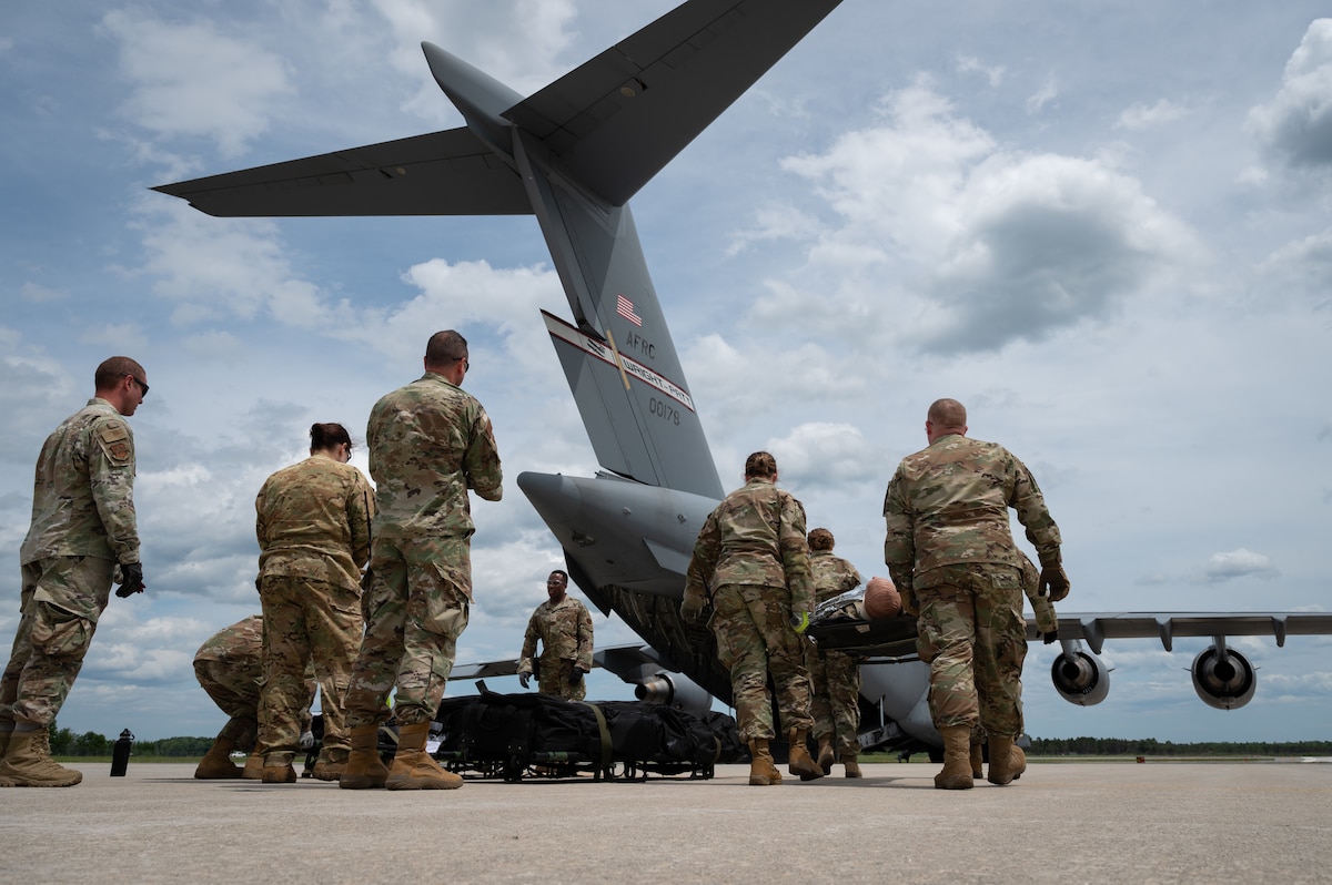 Getting Comfortable Being Uncomfortable — Guard Airmen Attend Medical ...
