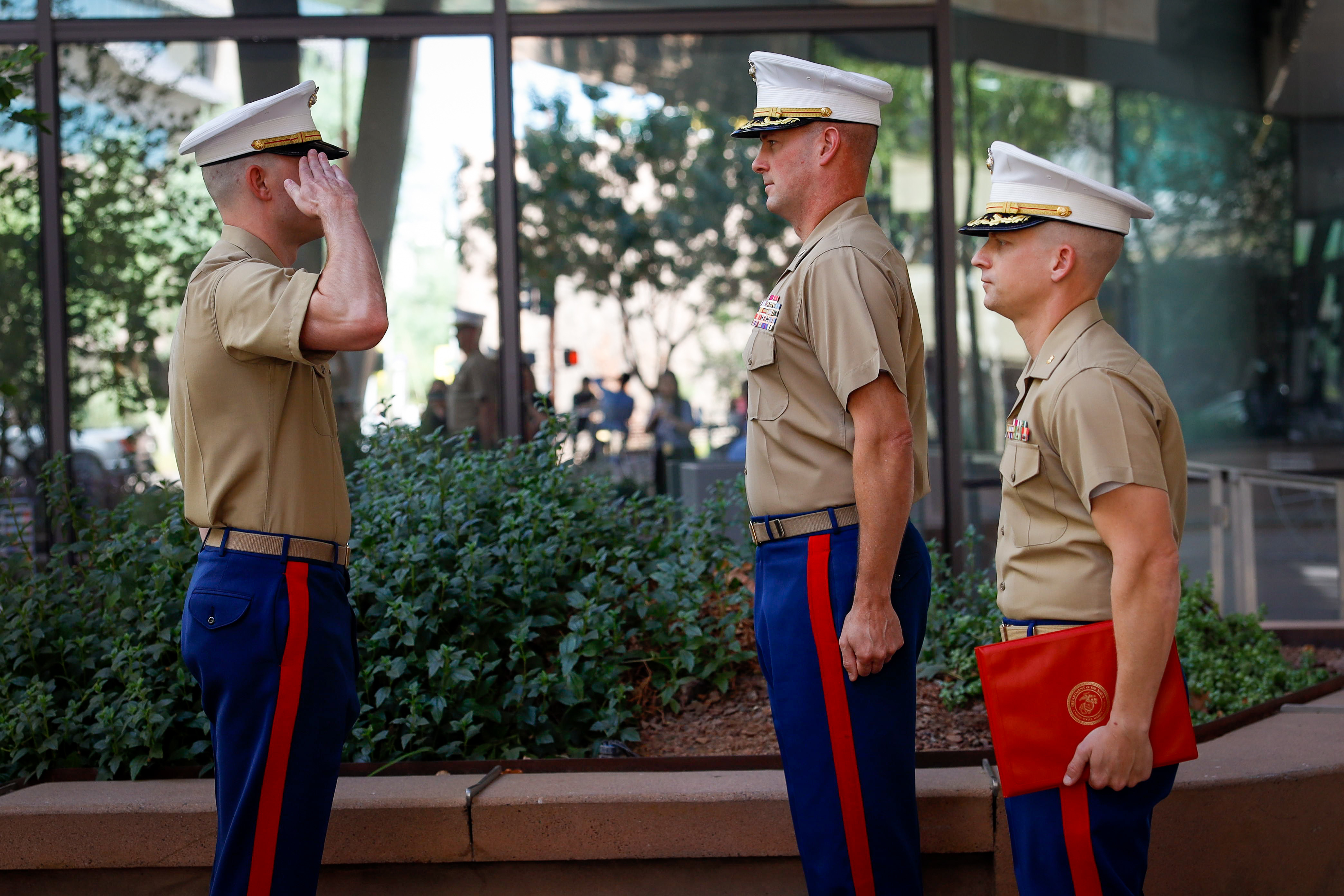 Soon to Be Judge Advocate Gets Promoted