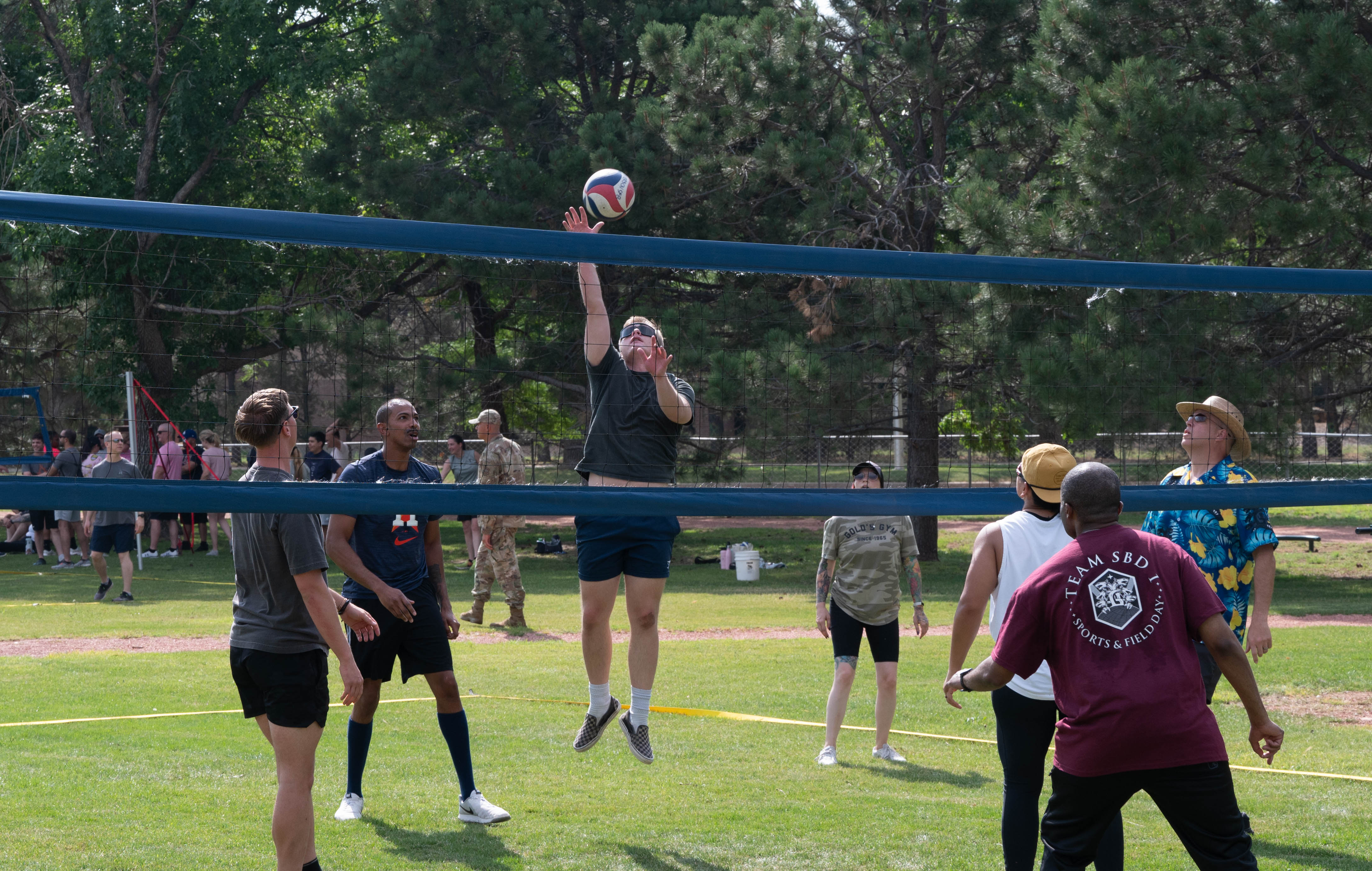 Space Base Delta 1 holds Resilience Day/Sports Day > Peterson and ...