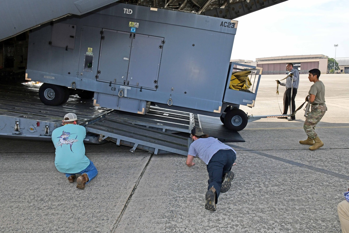 AFWERX tests DINSTAAR composite ramps at Robins > Hill Air Force Base ...