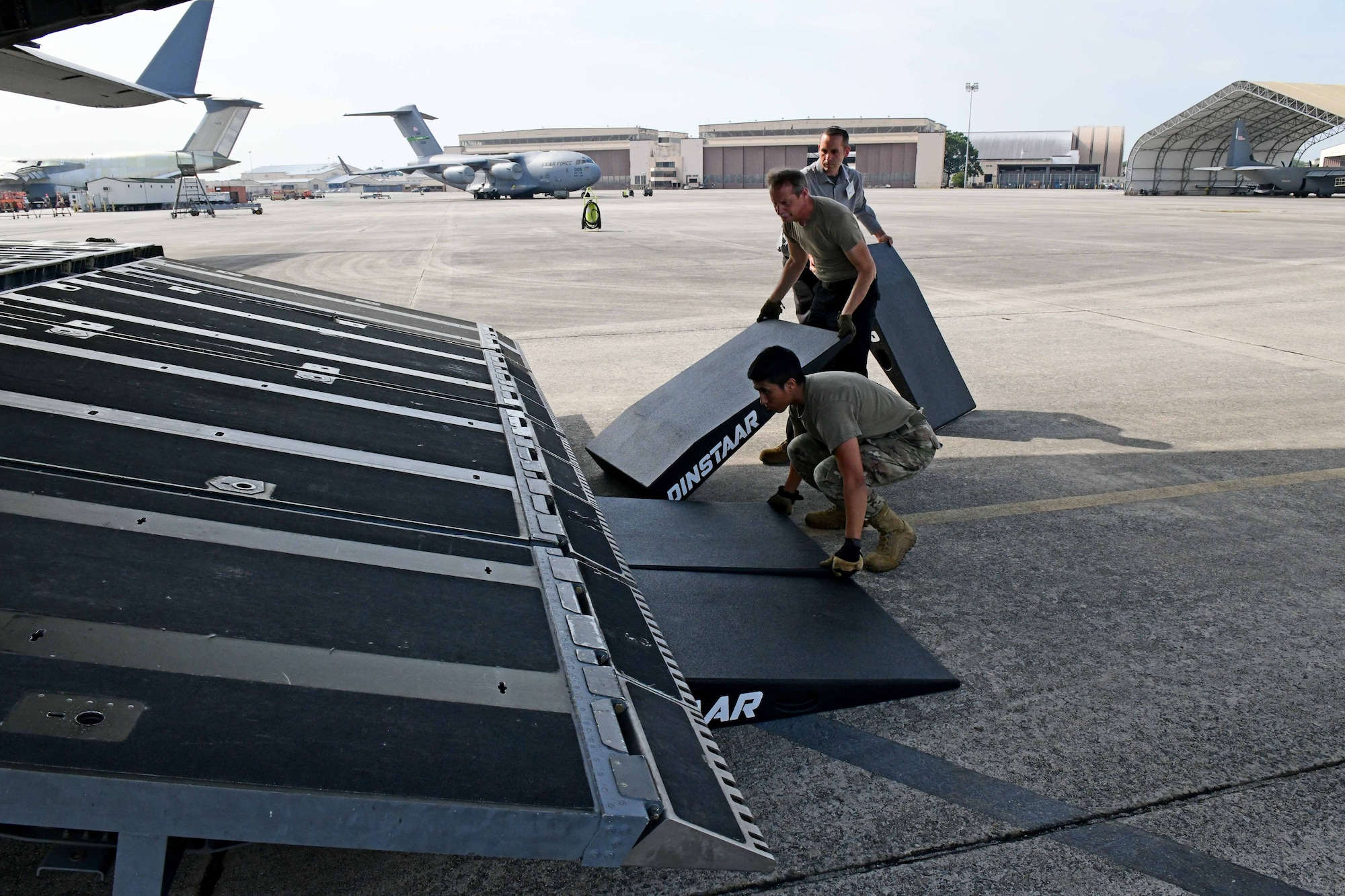 AFWERX tests DINSTAAR composite ramps at Robins > Tinker Air Force Base ...