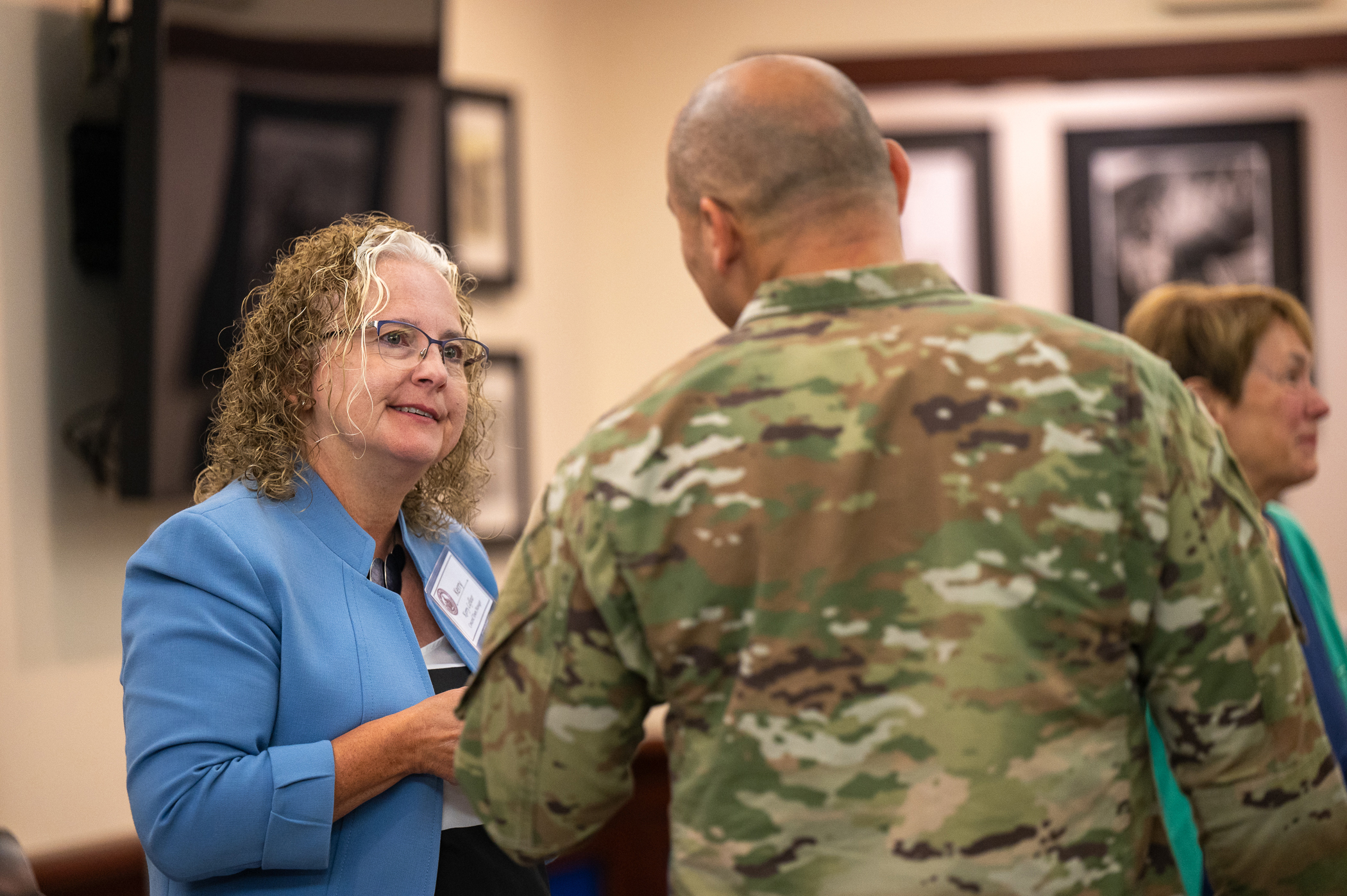 Installation officials host leaders from area towns