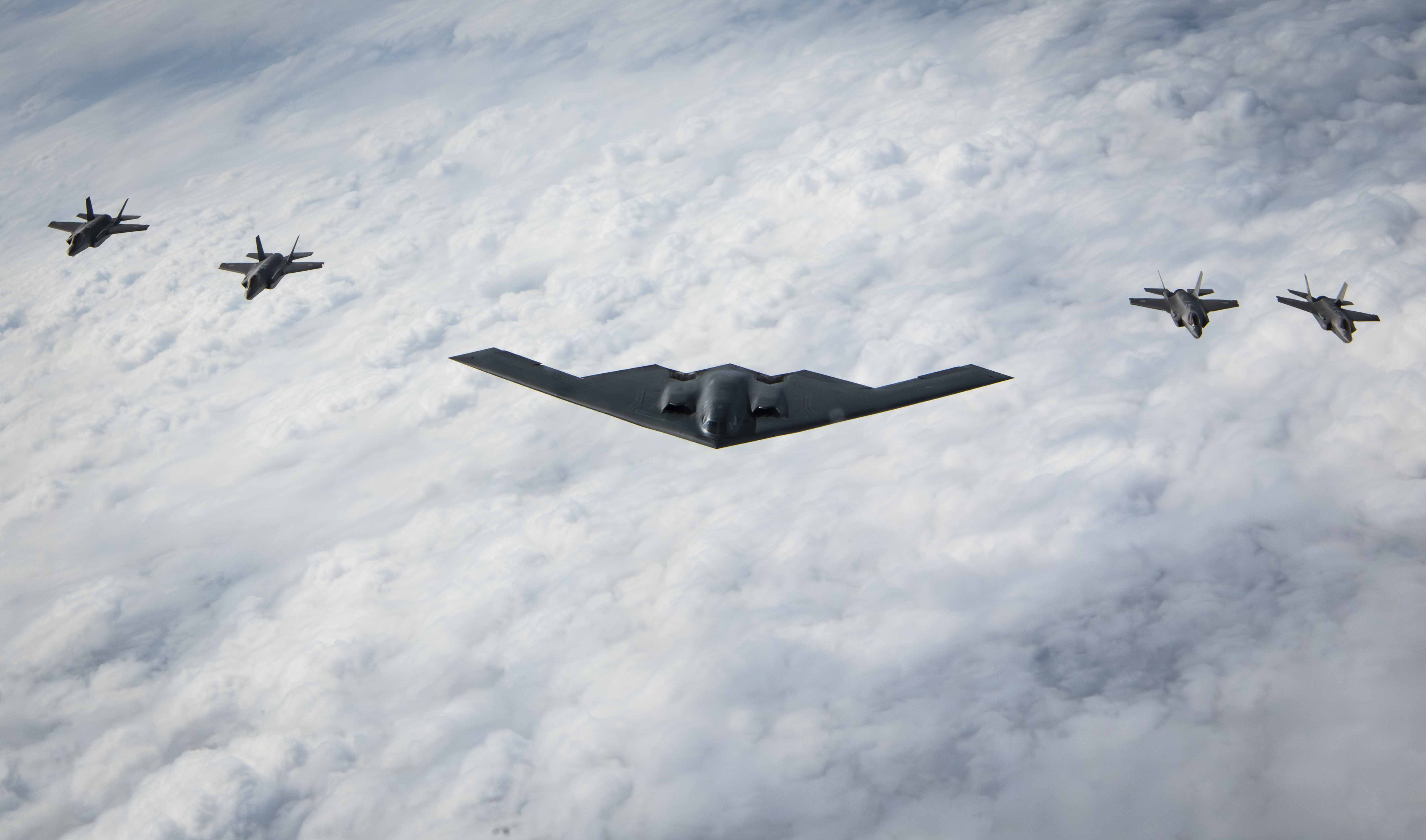 Strength through Integration: B-2 Spirit joins forces with JASDF F-35s for the first time ...
