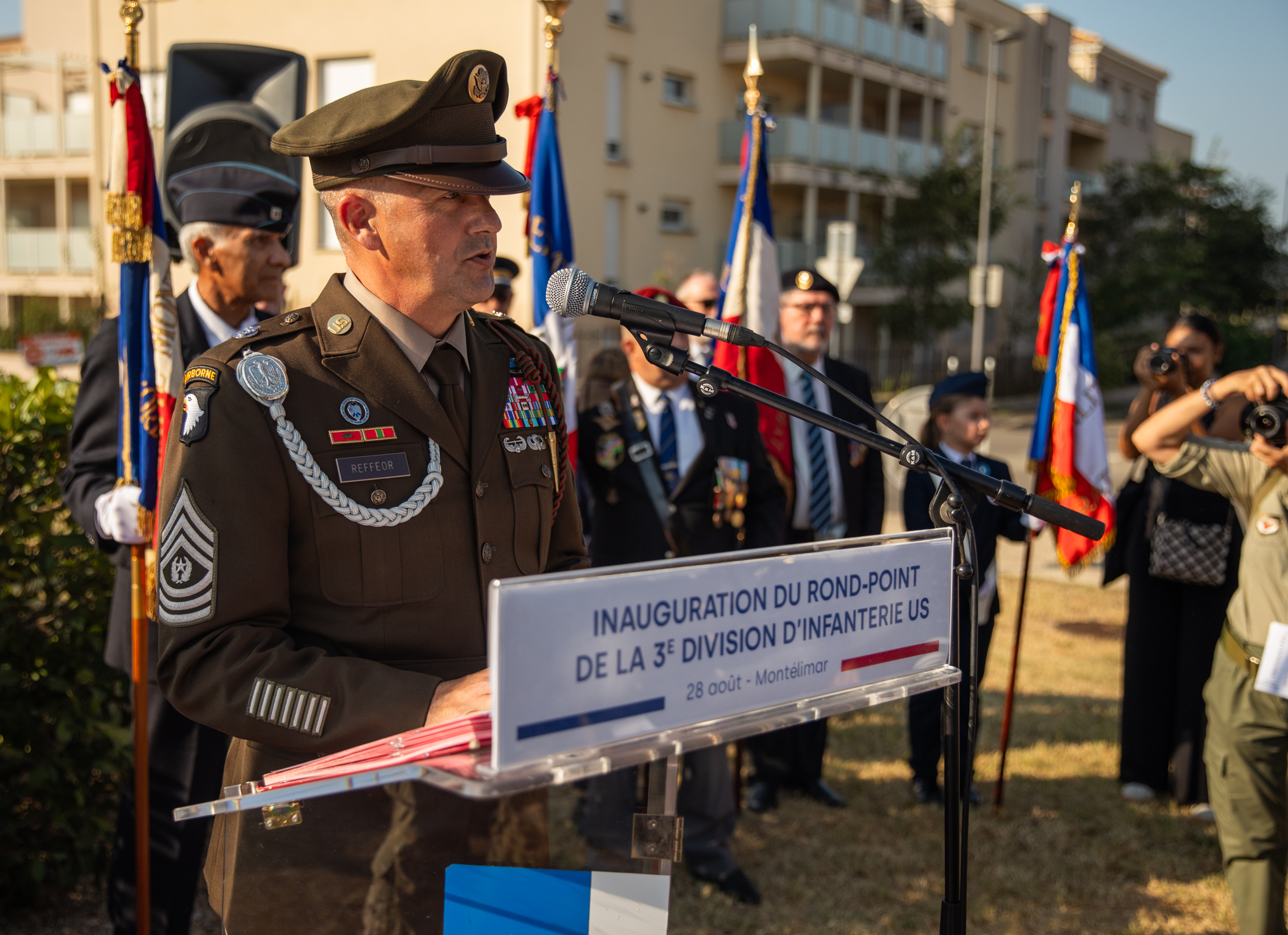 Liberation of Montelimar, France