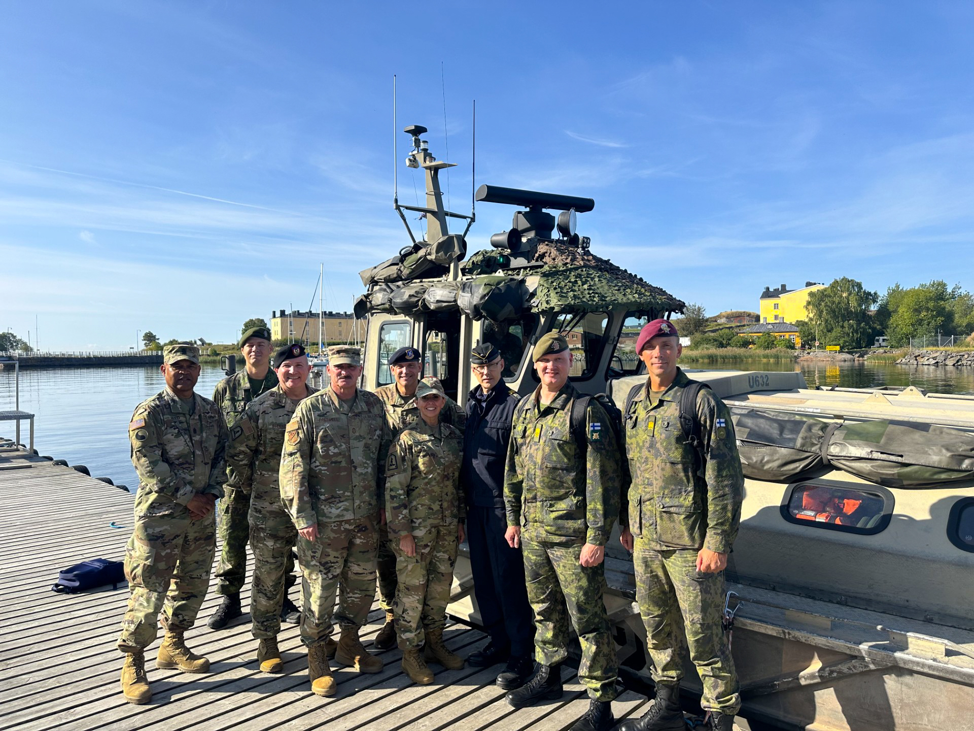 Virginia Guard Enlisted Leaders Meet with Finnish Partners > National ...