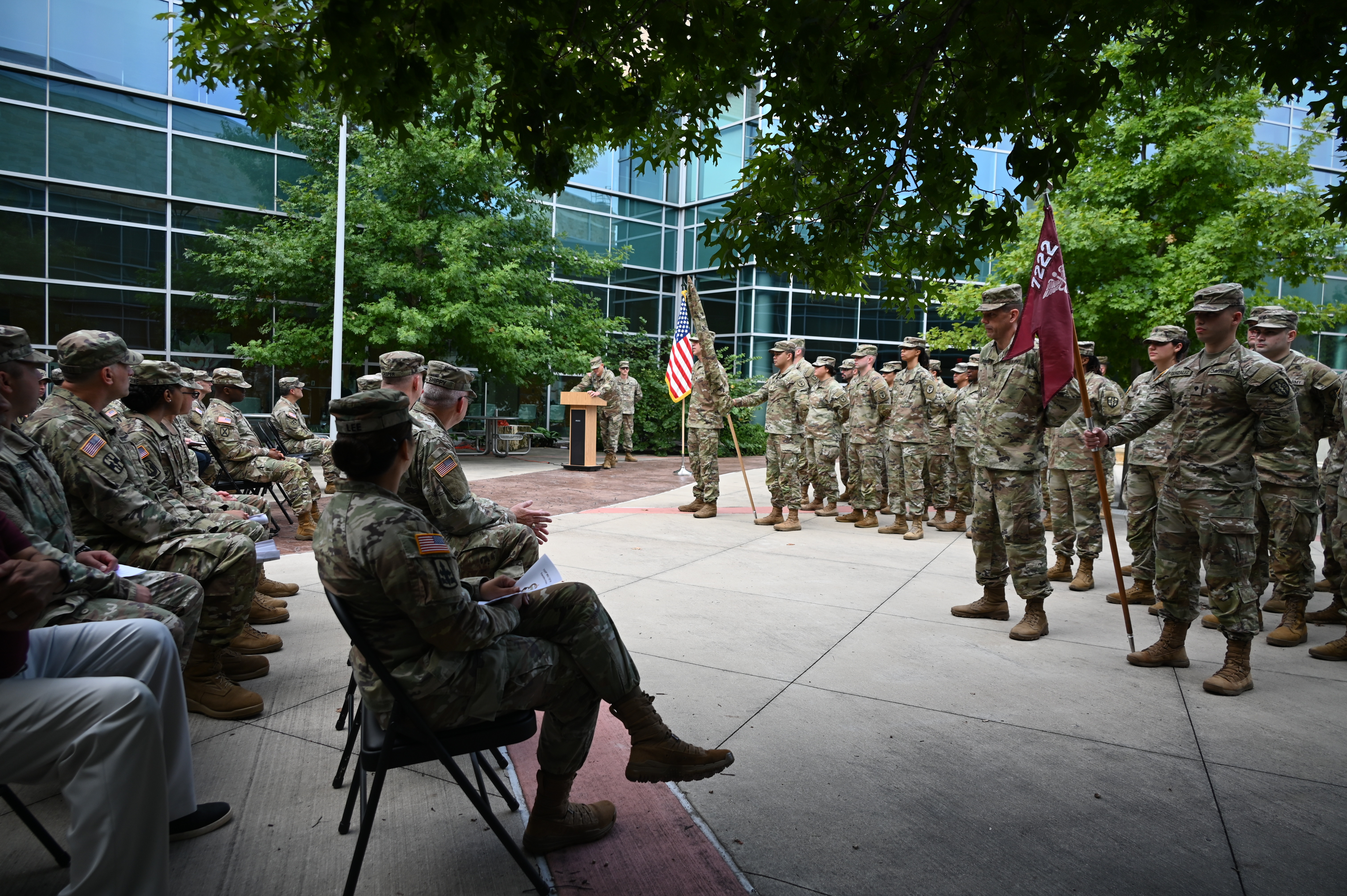 CRDAMC holds transfer of authority ceremony for its Medical Support ...