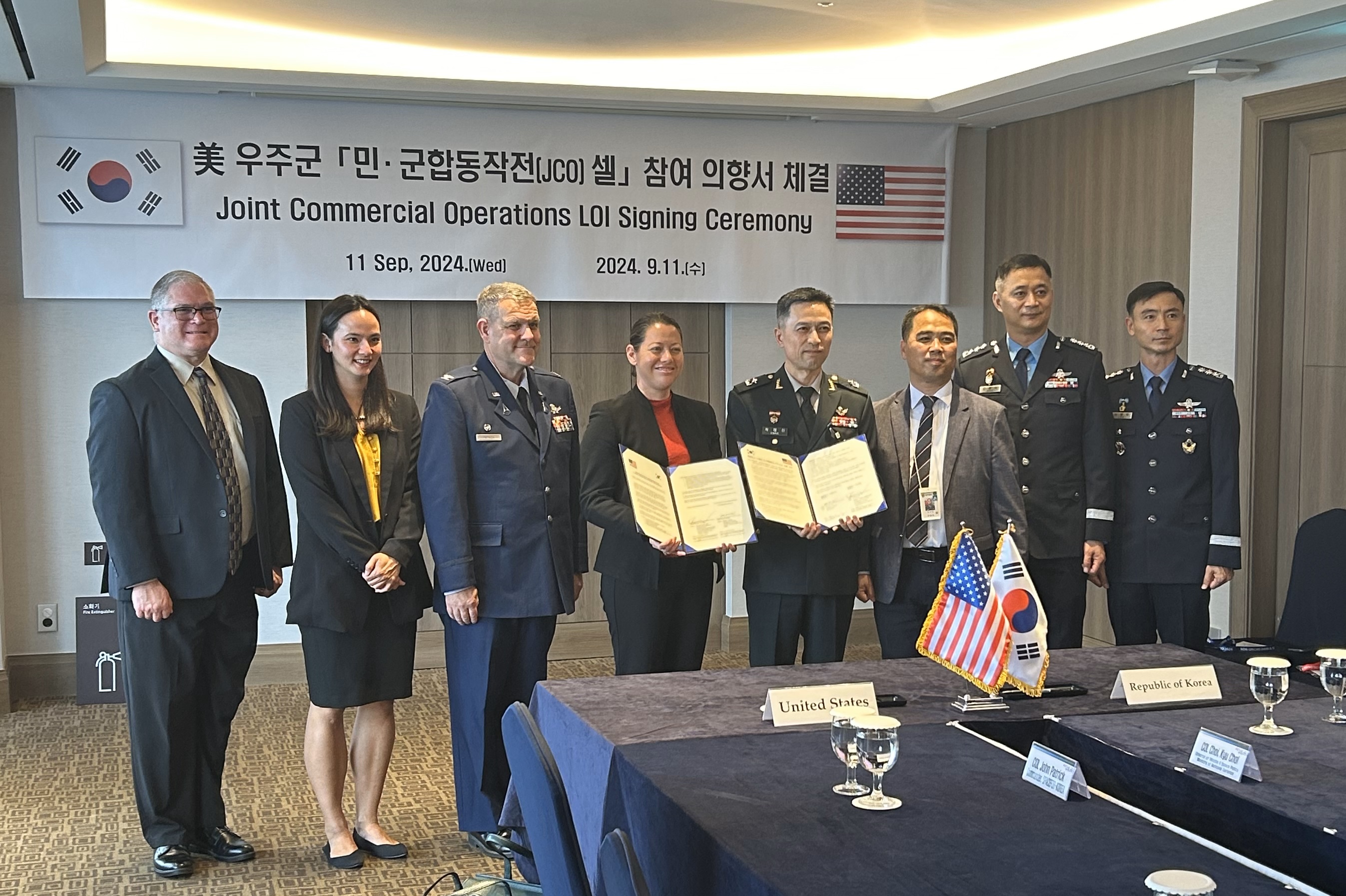 ROK signed Letter of Intent to join the JCO > U.S. Space Forces - Space ...