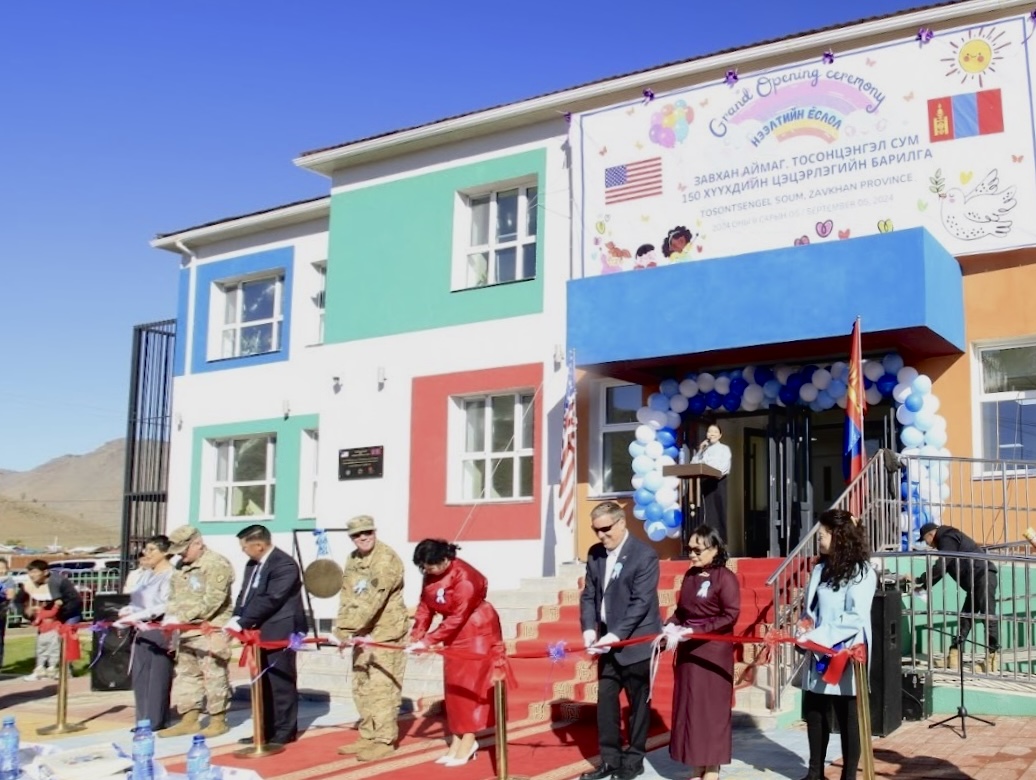 USACE completes handover of newly constructed kindergarten building in ...