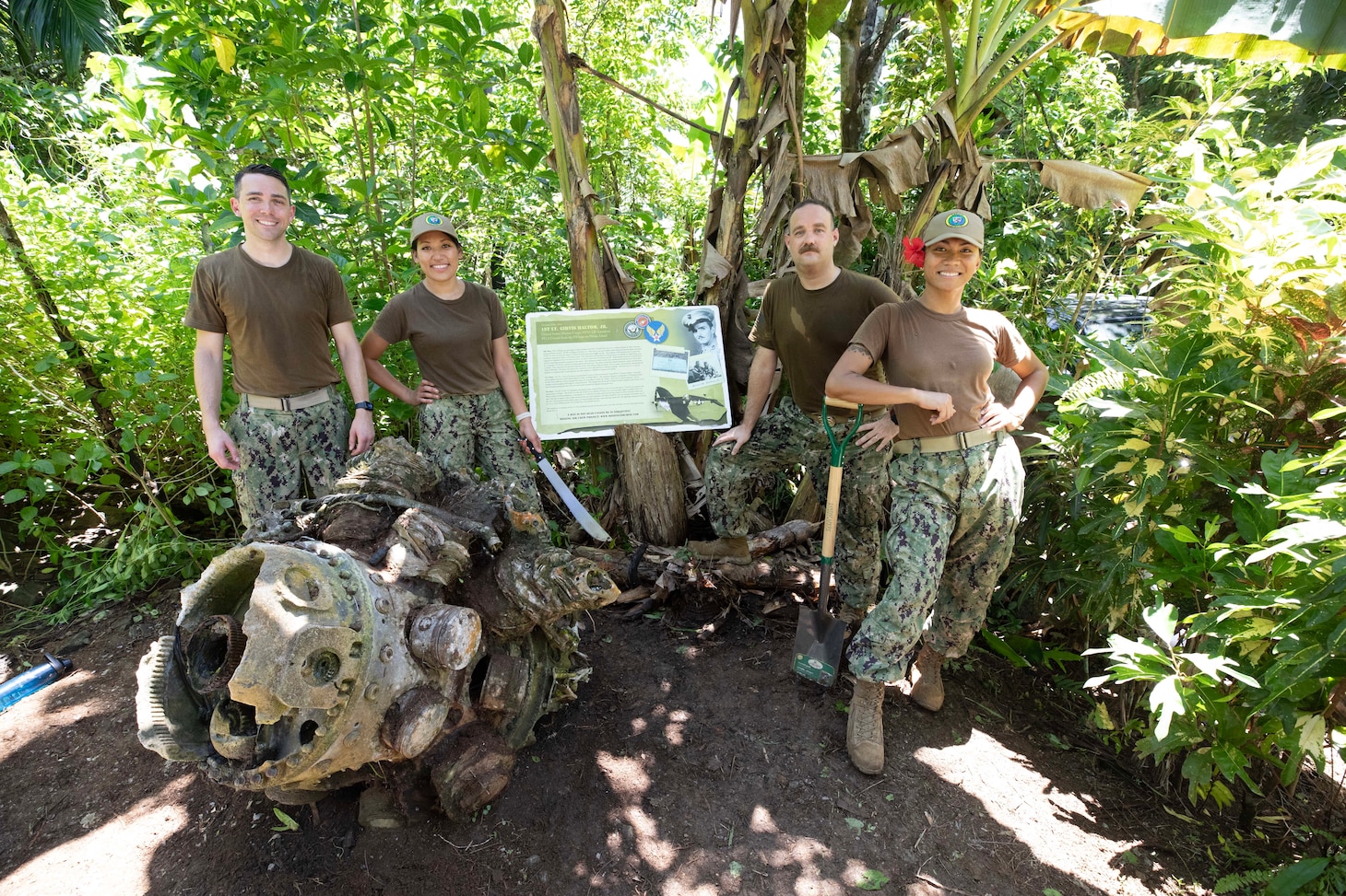 PP24-2 Assists with the Preservation of WWII Memorials in Yap ...