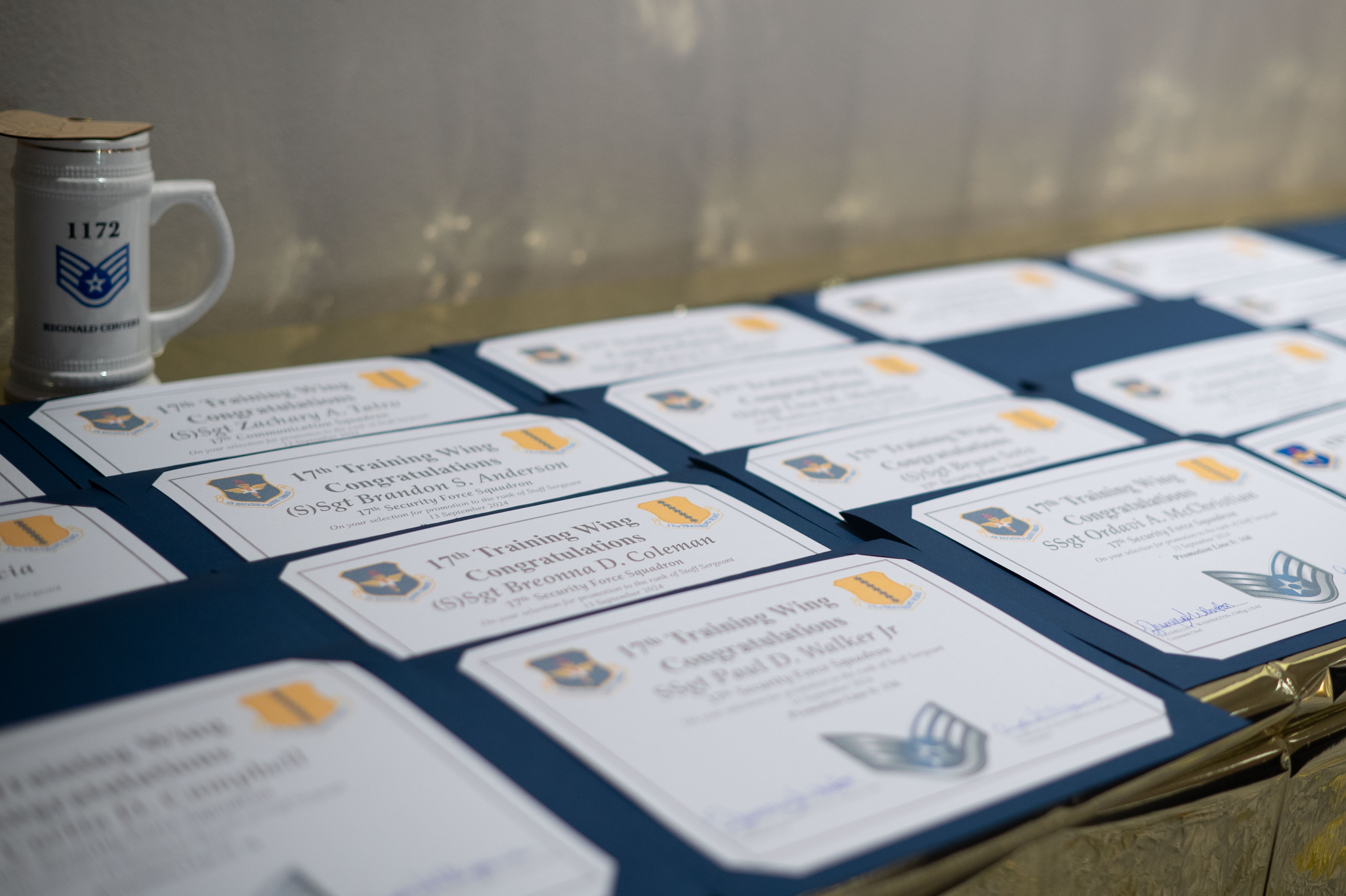 Goodfellow Celebrates 2024 Staff Sergeant Release Party > Air Education ...