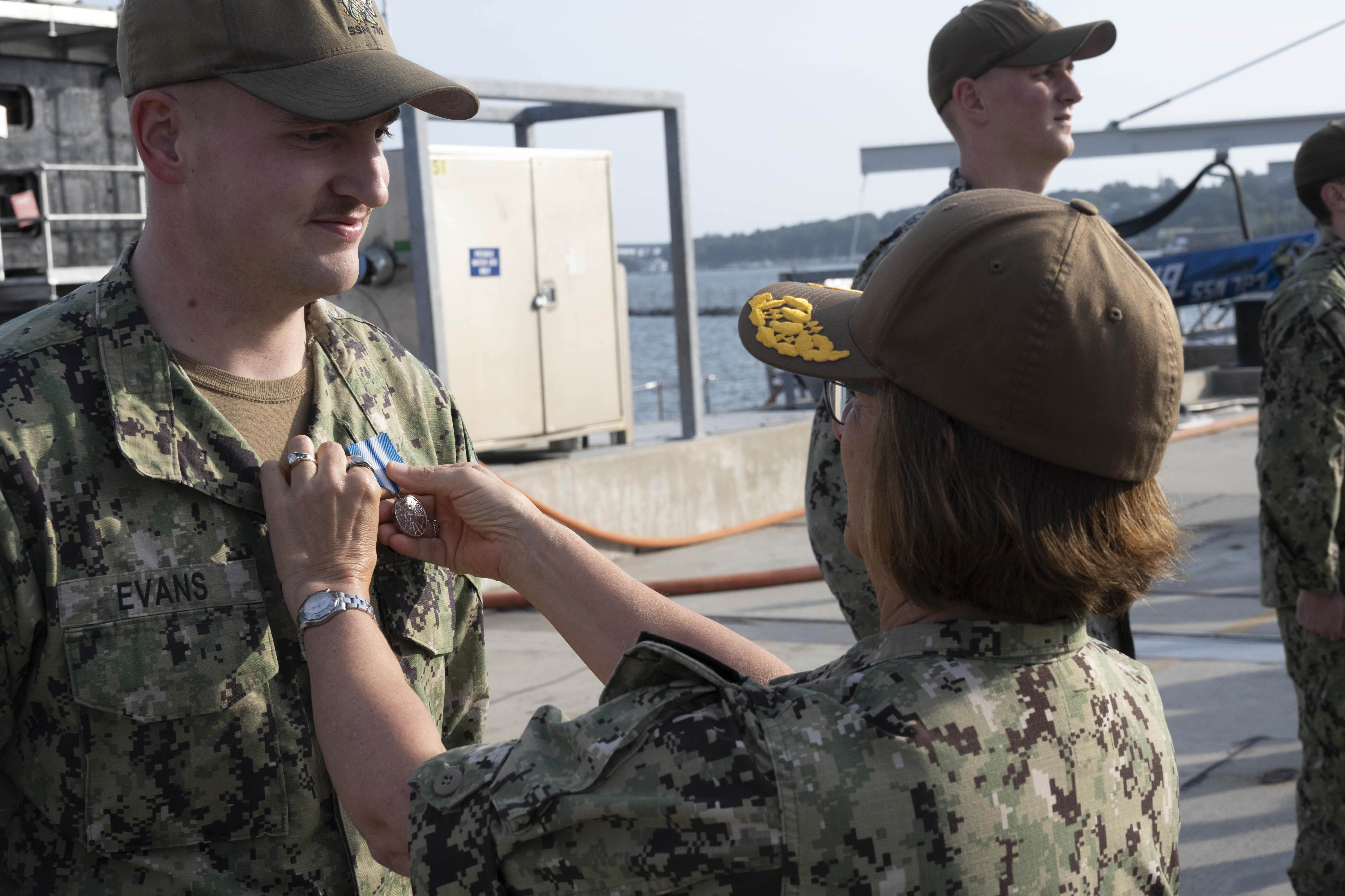 CNO presents first-ever Arctic Service Medal to Submariners > United ...