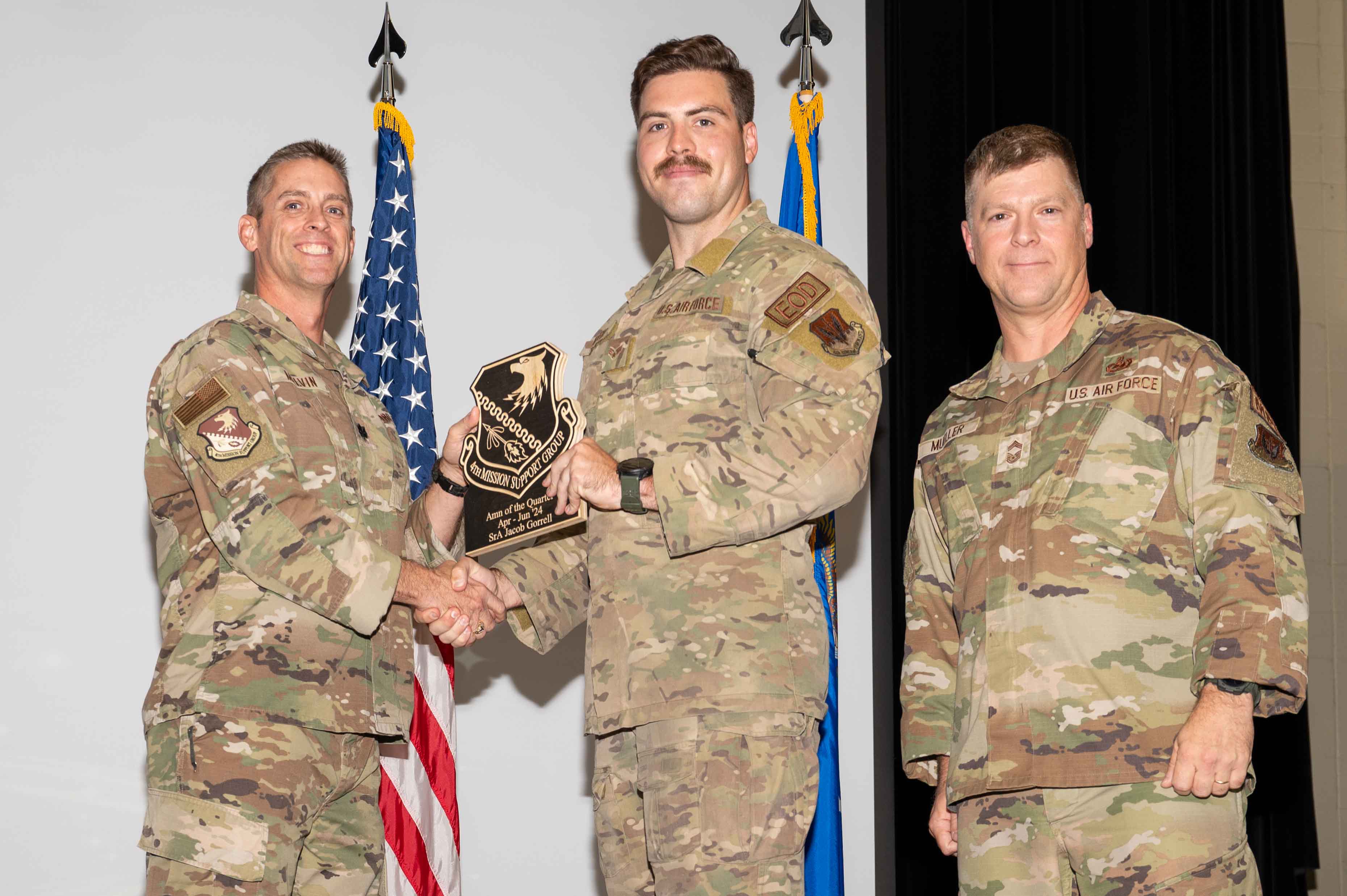 4th Mission Support Group hosts 2nd Quarter Awards