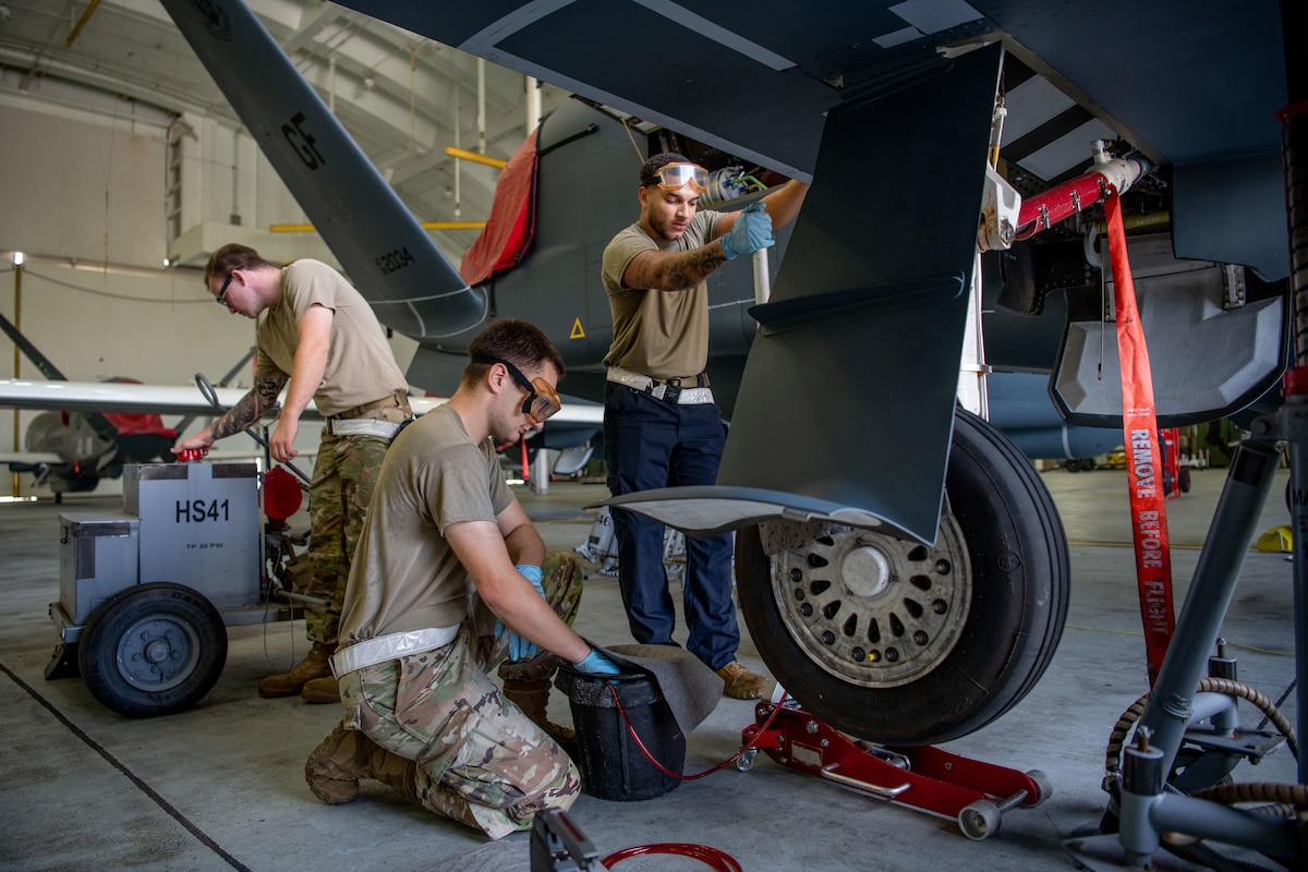 4th Reconnaissance Squadron launches in the Pacific: Providing the manpower for the unmanned ...