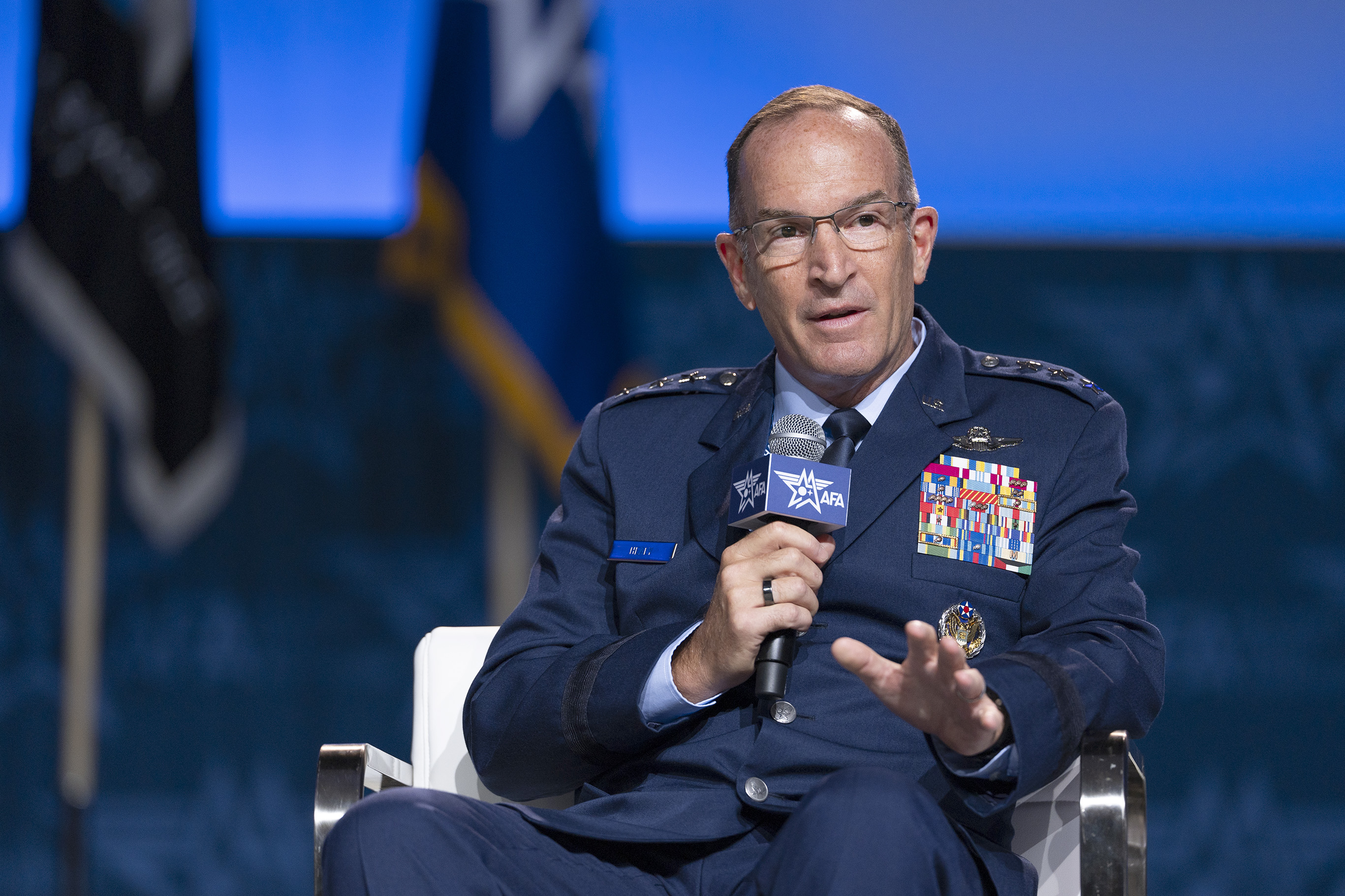 Lt. Gen. John P. Healy on GPC panel