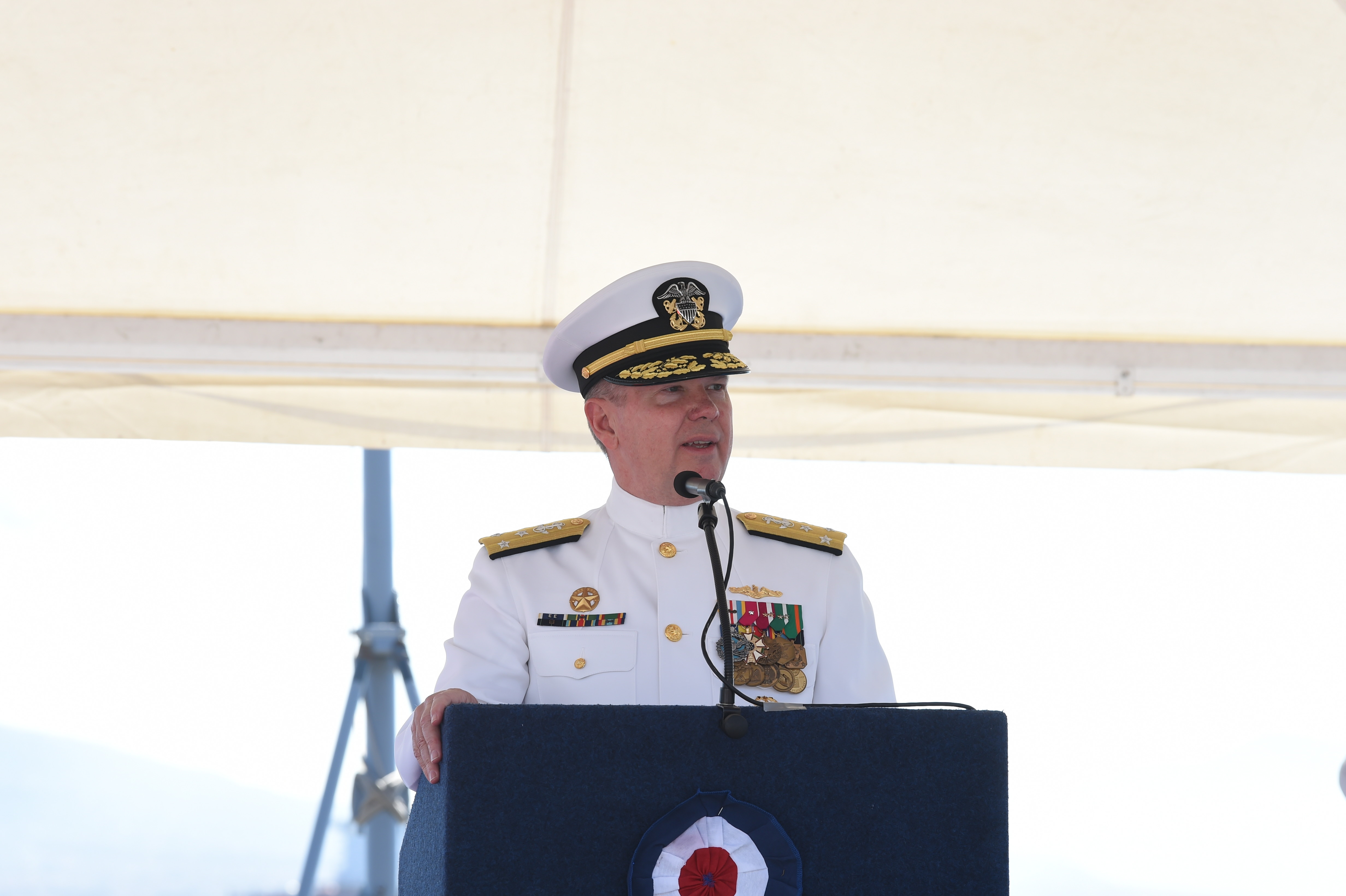 Anderson relieves Ishee as Commander, U.S. Sixth Fleet > U.S. Naval ...