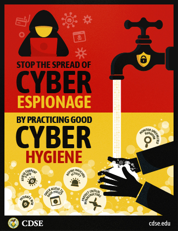 Cyber Espionage, Cyber Hygiene > Center for Development of Security Excellence > Cybersecurity