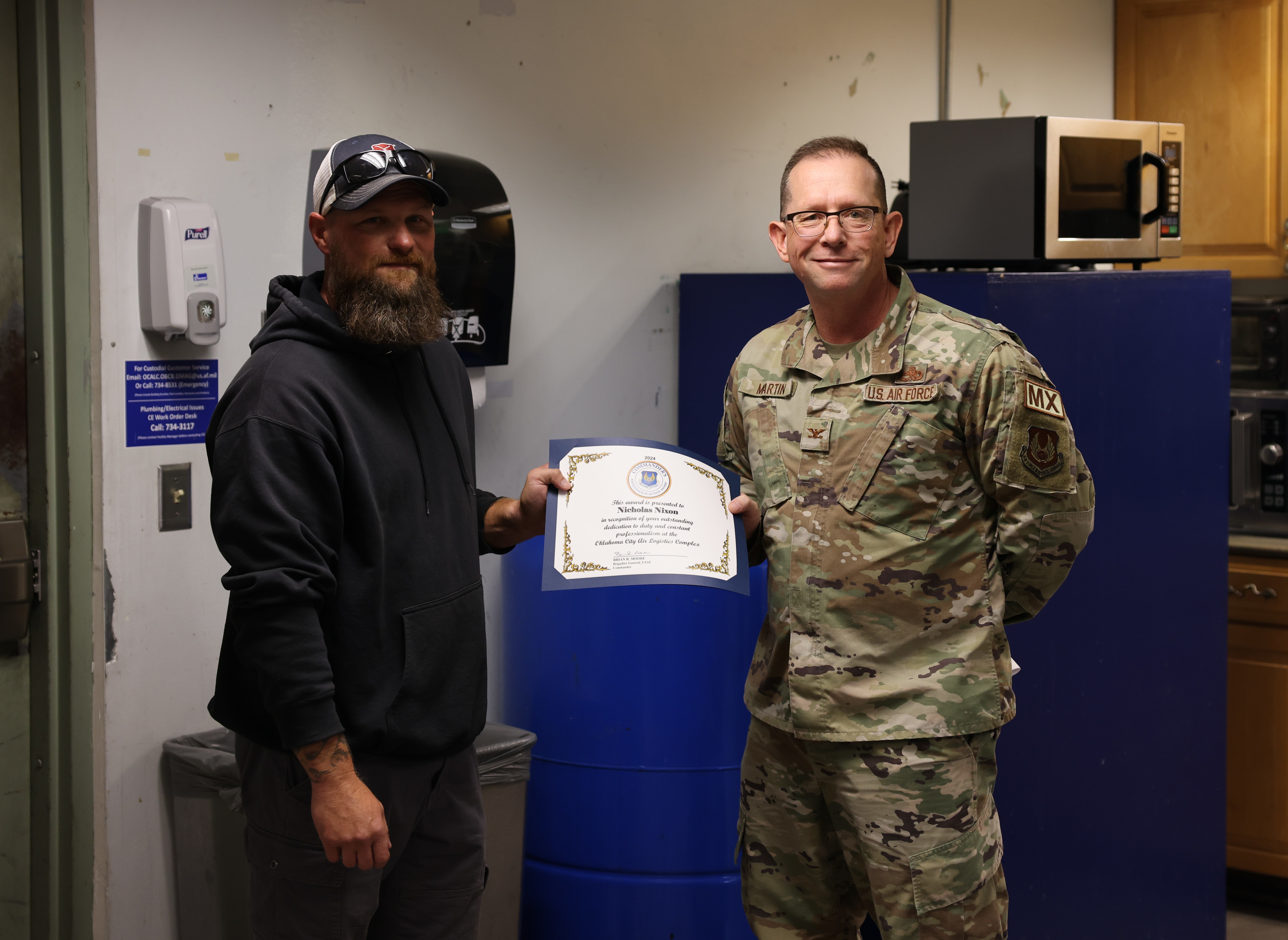 Oklahoma City Air Logistics Complex commander’s excellence in action ...