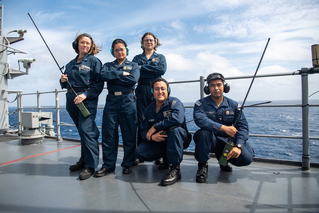 Information System Technicians Aboard Boxer