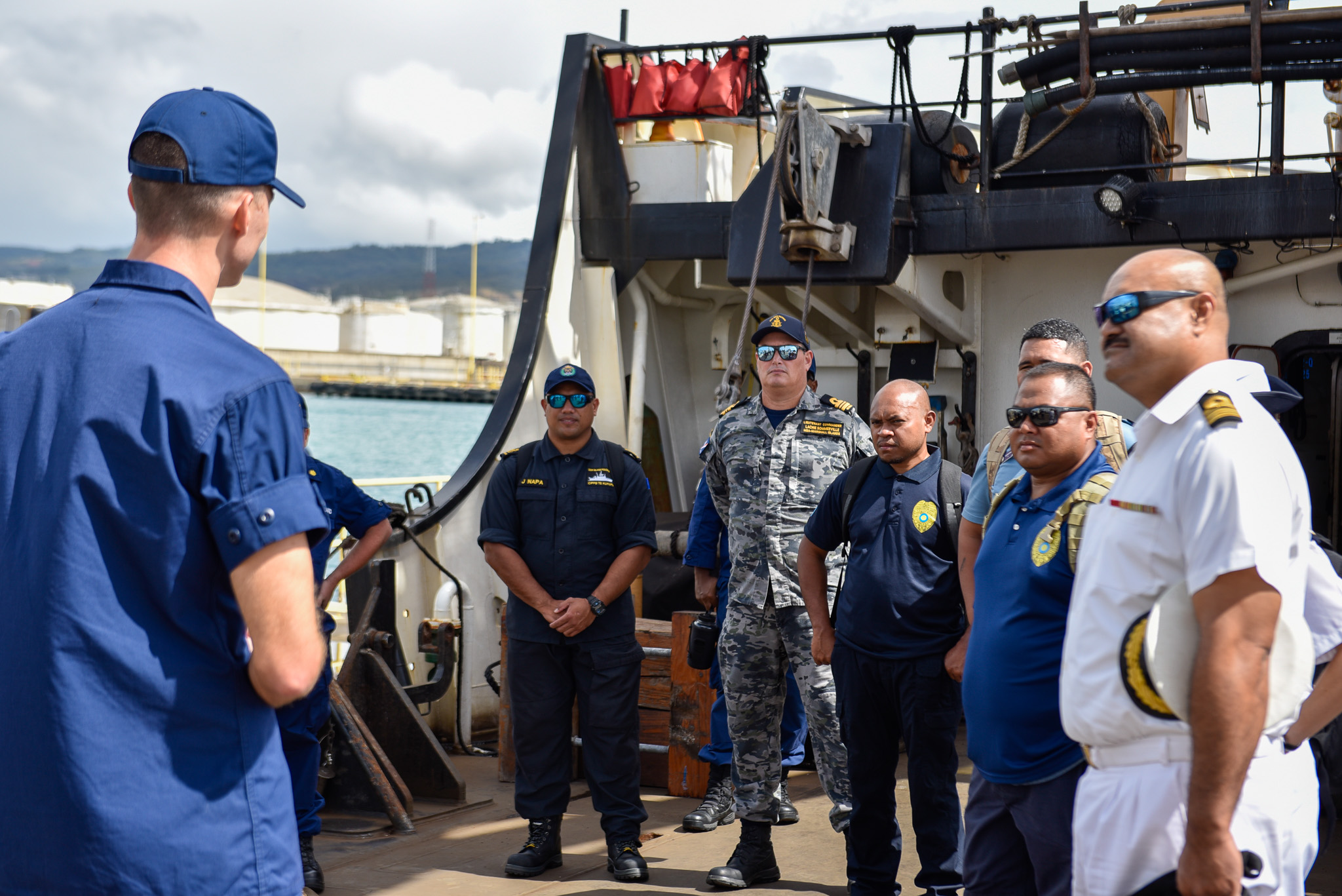 U.S. Coast Guard hosts Pacific Island partners at 4th annual Shiprider ...