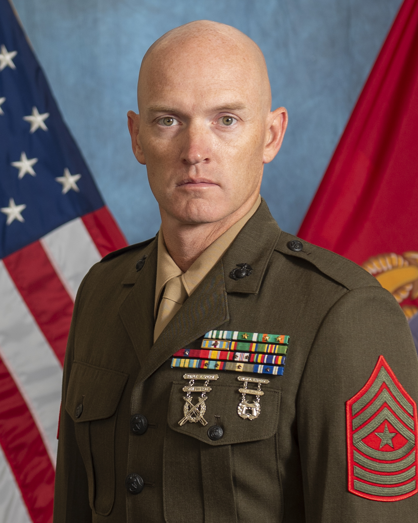 Sergeant Major Cory Daly > Marine Corps Security Force Regiment > Biography