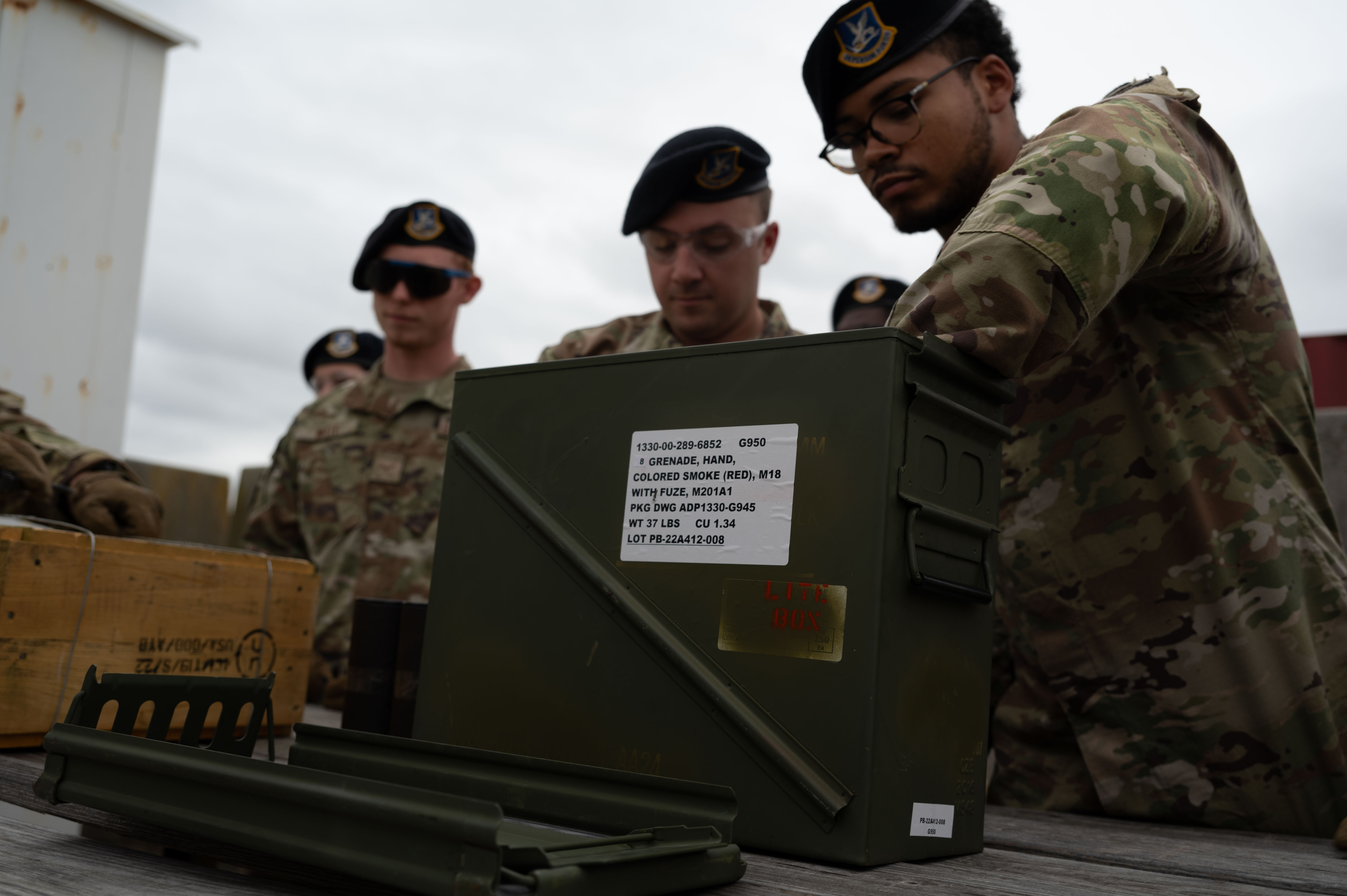 436th SFS executes smoke grenade training > Dover Air Force Base ...